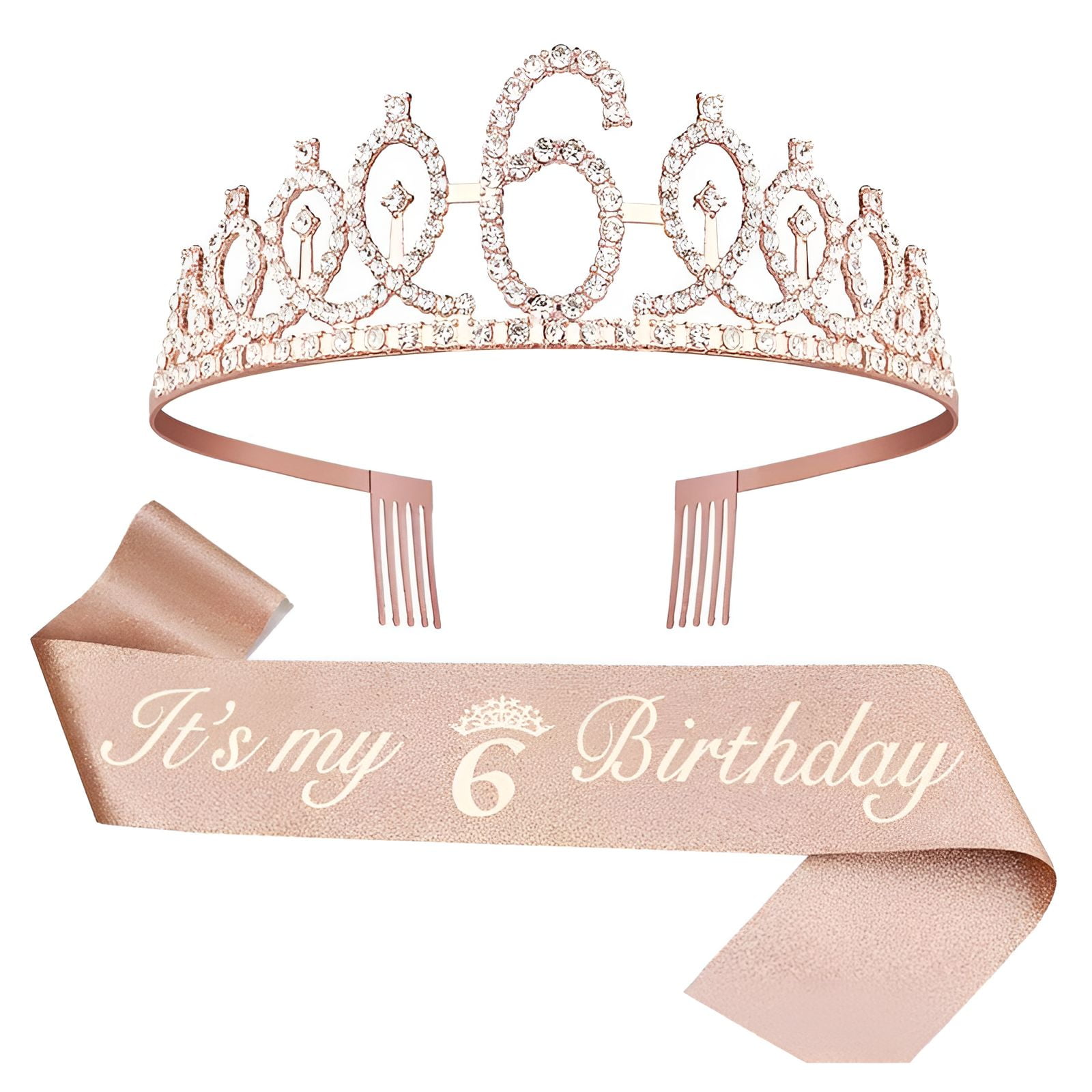 DESIGNICE Princess Crown,Exquisite Engraving Adds Artistic Atmosphere ...