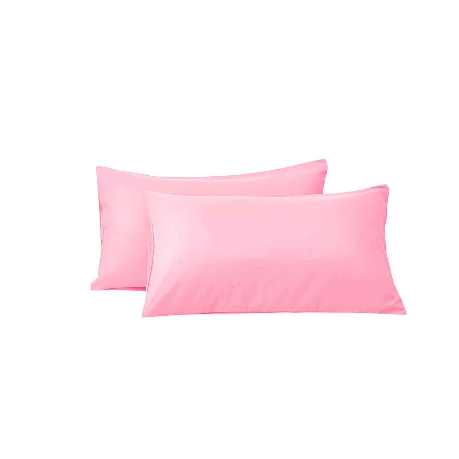 AUQ 2Pcs Pillow Cases,Flannel-Type Weave Long Pillow Case,Letter-Fold ...