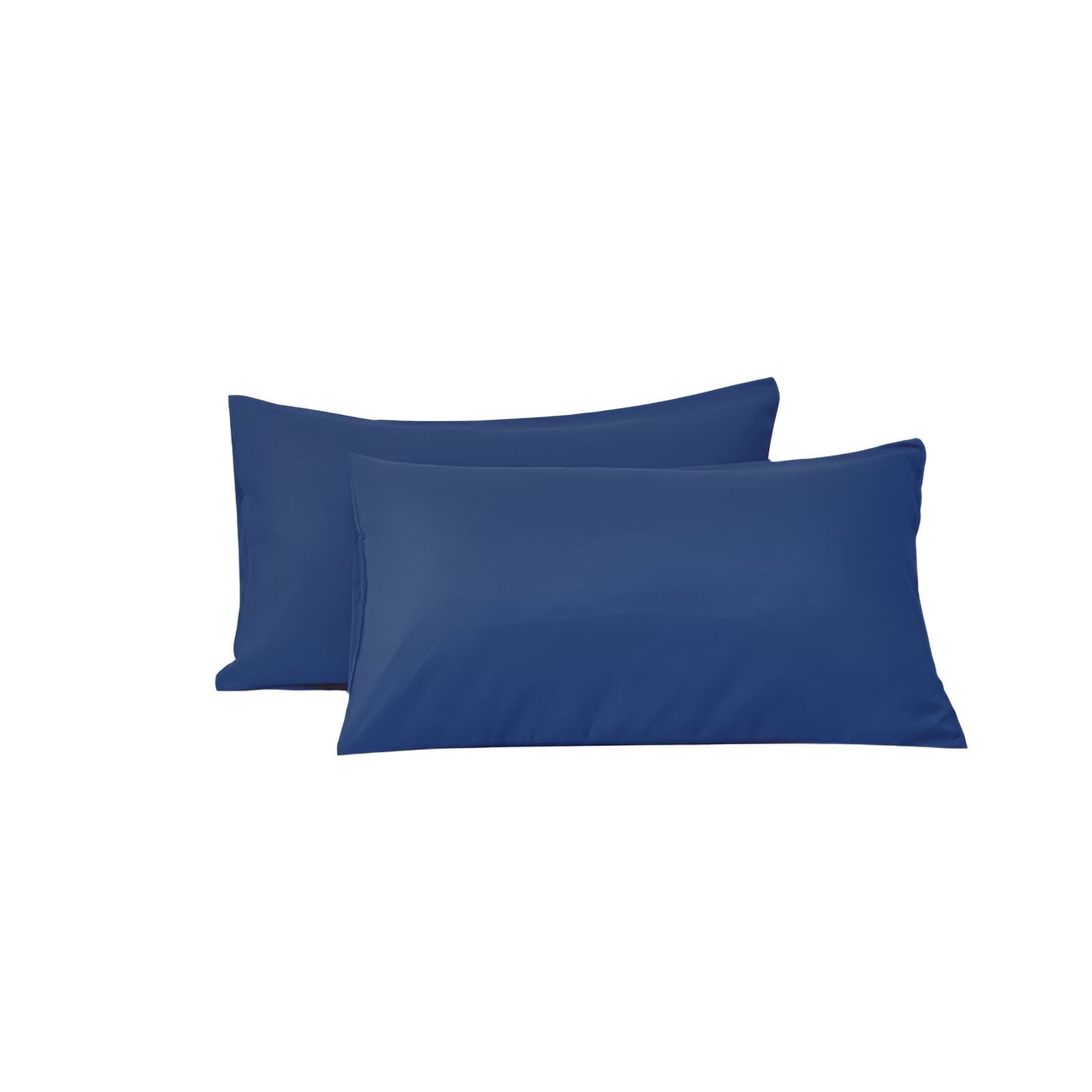 AUQ 2Pcs Pillow Cases,Velvet-Touch Cloth Long Pillow Case,Letter-Fold ...