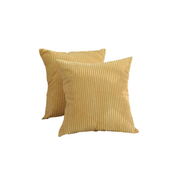 AUQ 2Pcs Pillow Covers Plush Fleece Core Material Pillow Case ...