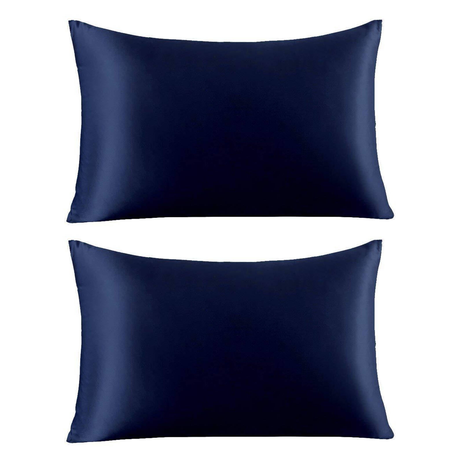 AUQ 2Pcs Pillow Covers Soft and Silky Polyester Fiber Waterproof Pillow ...