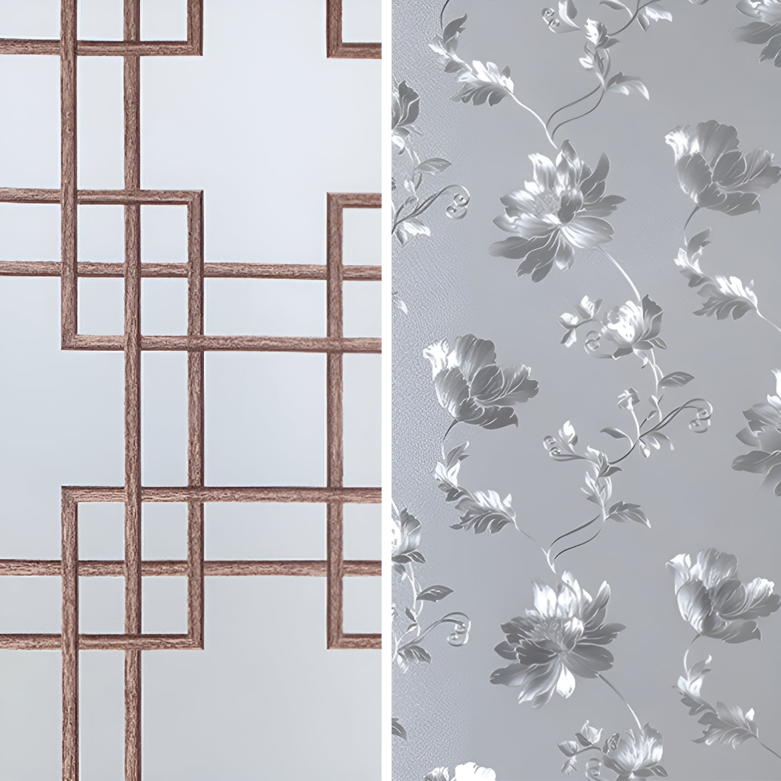 AUQ 2Pcs Privacy Window Film,Breathable Film Sheet Removable Window ...