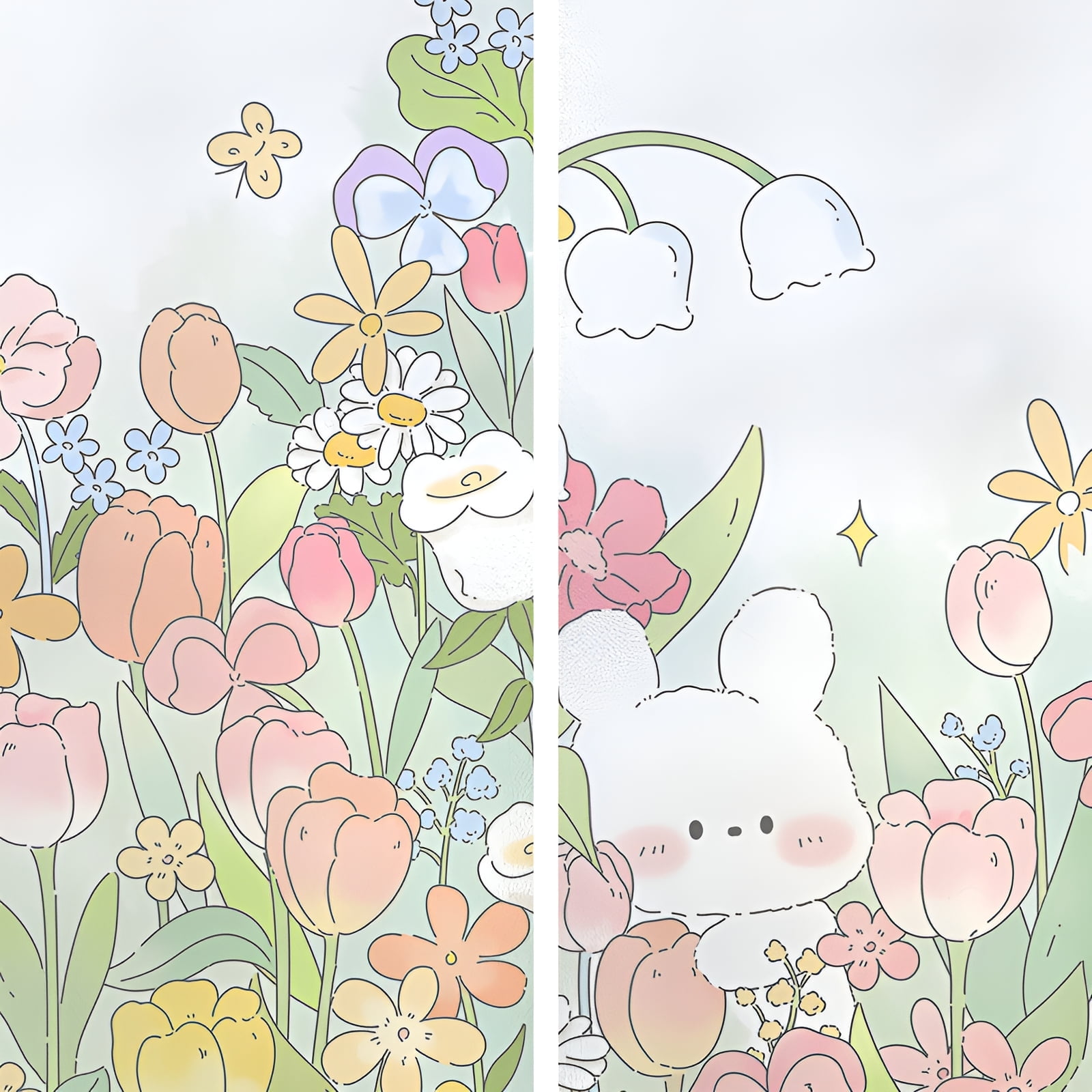 AUQ 2Pcs Privacy Window Film,Opaque Shielding Sheet Window Frosting ...