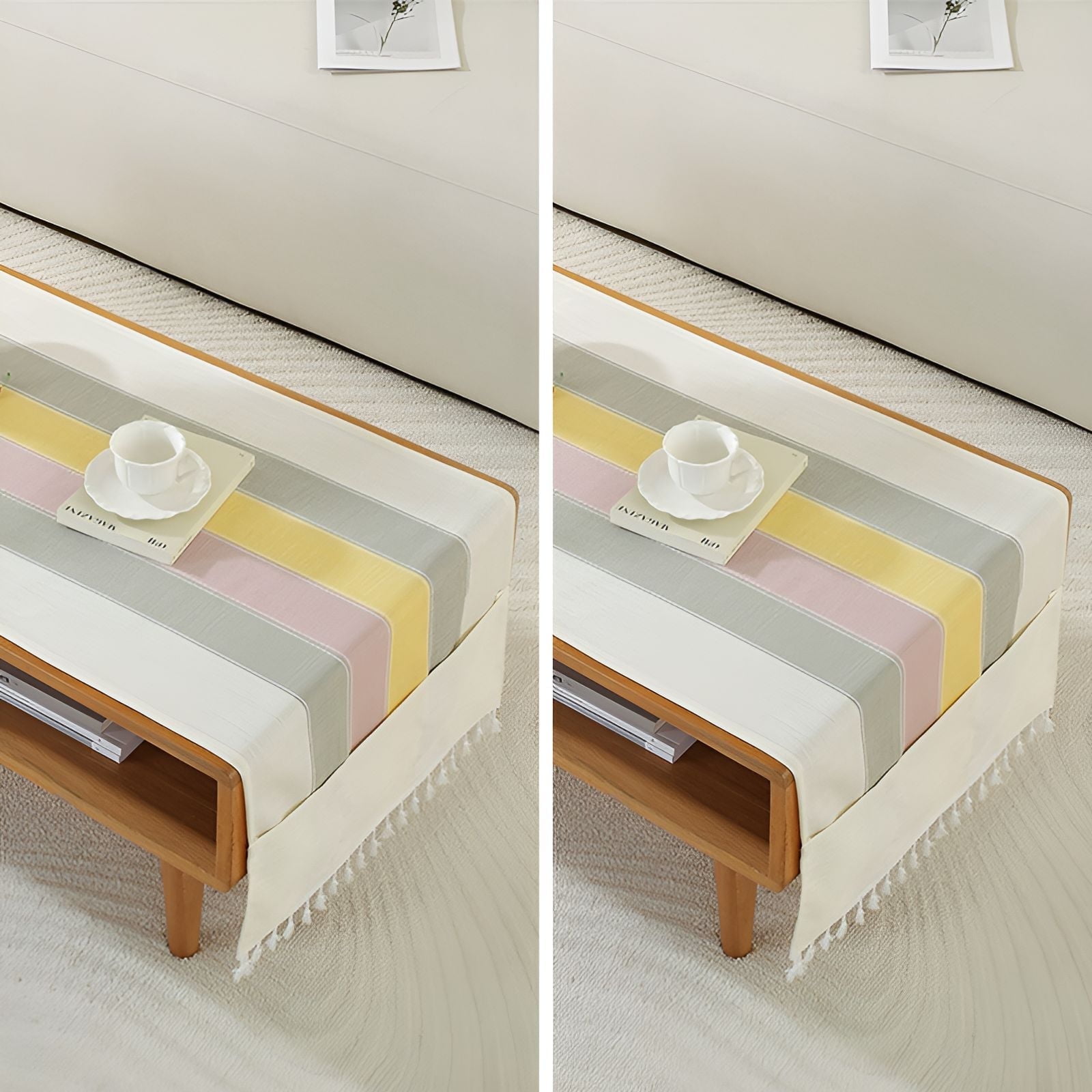 AUQ 2Pcs Table Cloth,Texture and Patterns Table Cloth Rectangle Table ...
