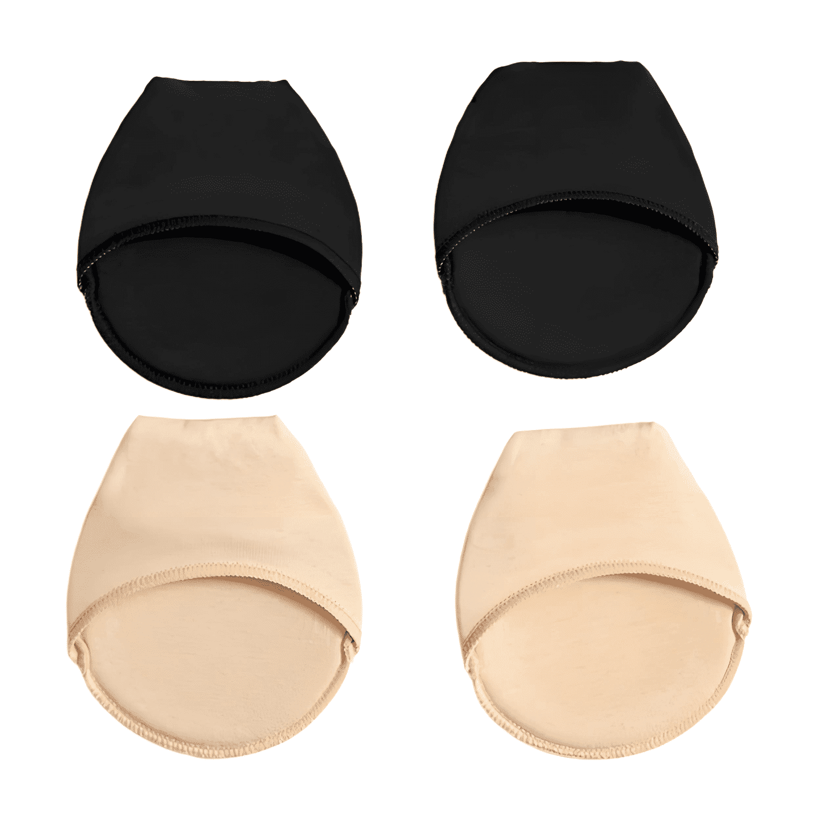 AUQ 2Pcs Toe Socks,Comfort Enhancing Sock Heel Metatarsal Pad,Seamless ...