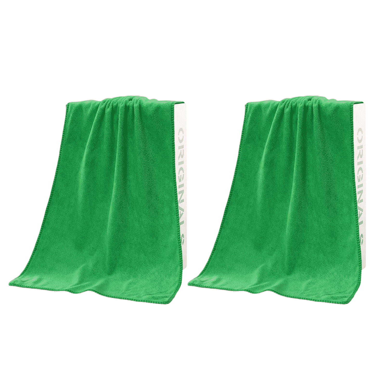 AUQ 2Pcs Wash Cloth,Soft and Comfortable Material Bathroom Towels ...