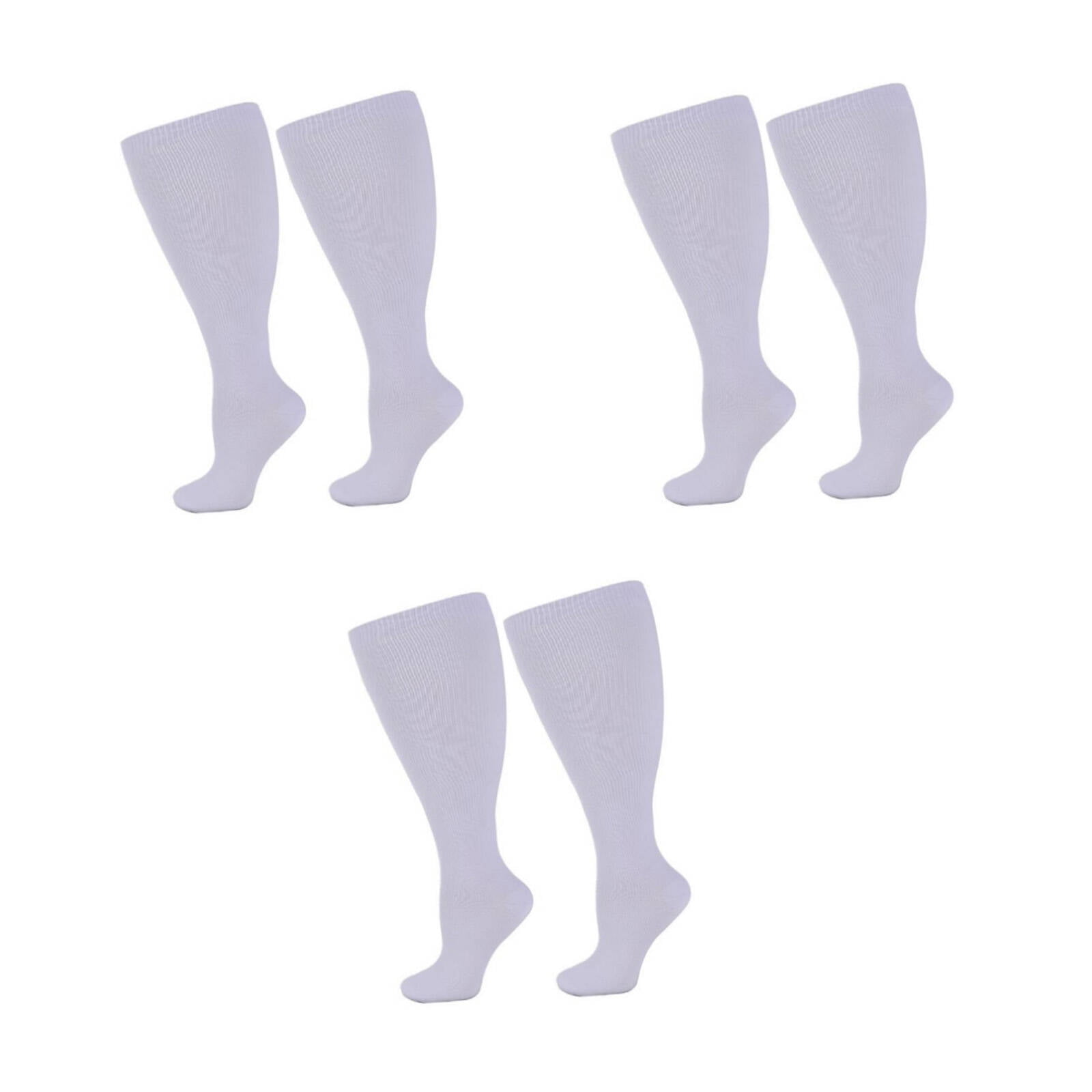 AUQ 3Pcs Compression Socks,Anti-Slip Cuff Design Mens Compression Socks ...