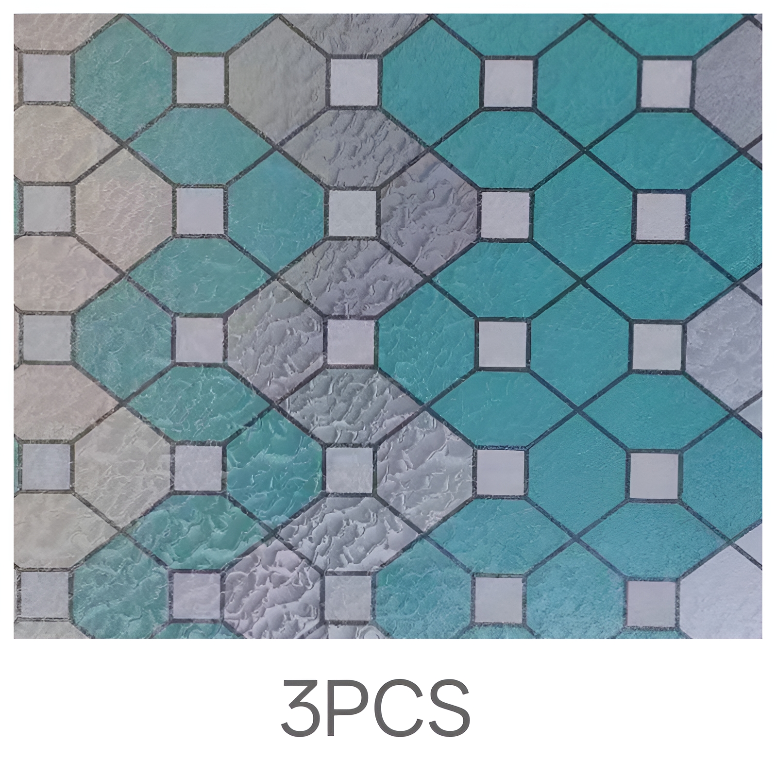 AUQ 3Pcs Frosted Glass Window Film,Translucent Light Structure Frosted ...
