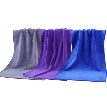 EXTRA LARGE MICROFIBER CLEANING CLOTHS - 5 PACK - 8 X 8 INCH (BLACK ...