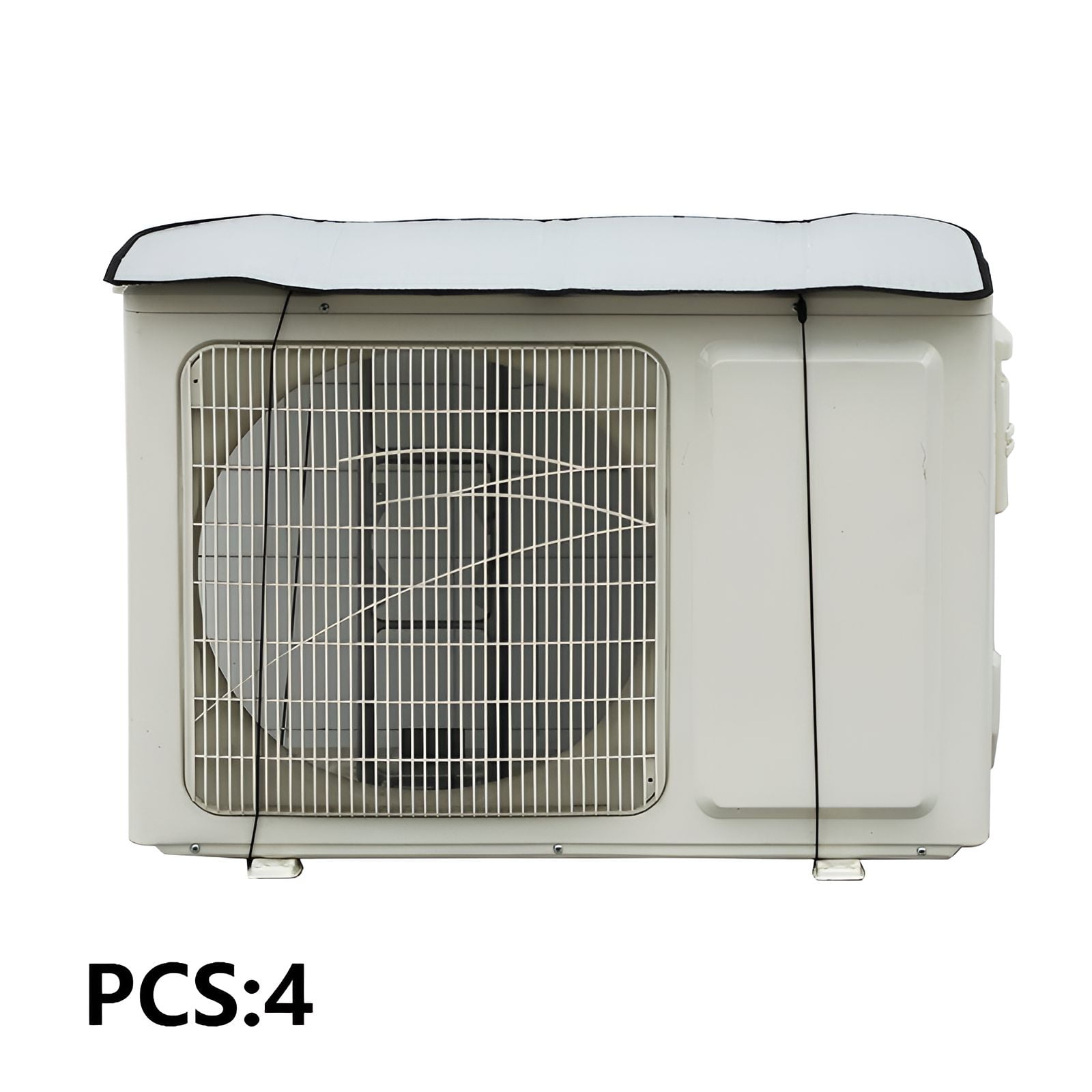 AUQ 4Pcs Air Conditioner Covers Reinforced Aluminum Foil Layer Air ...