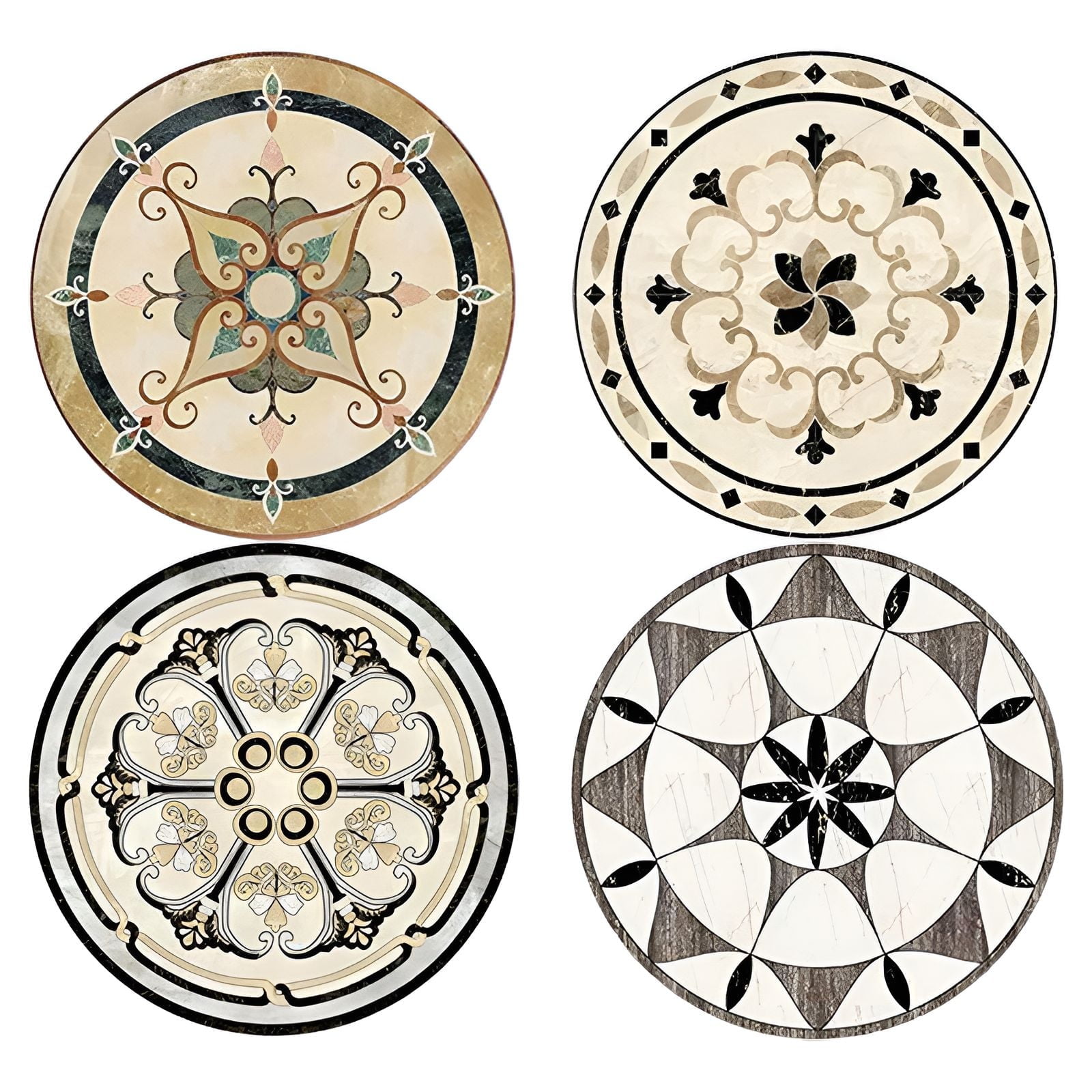 AUQ 4Pcs Coasters,Suitable for Any Environment Drink Coasters,Easy to ...