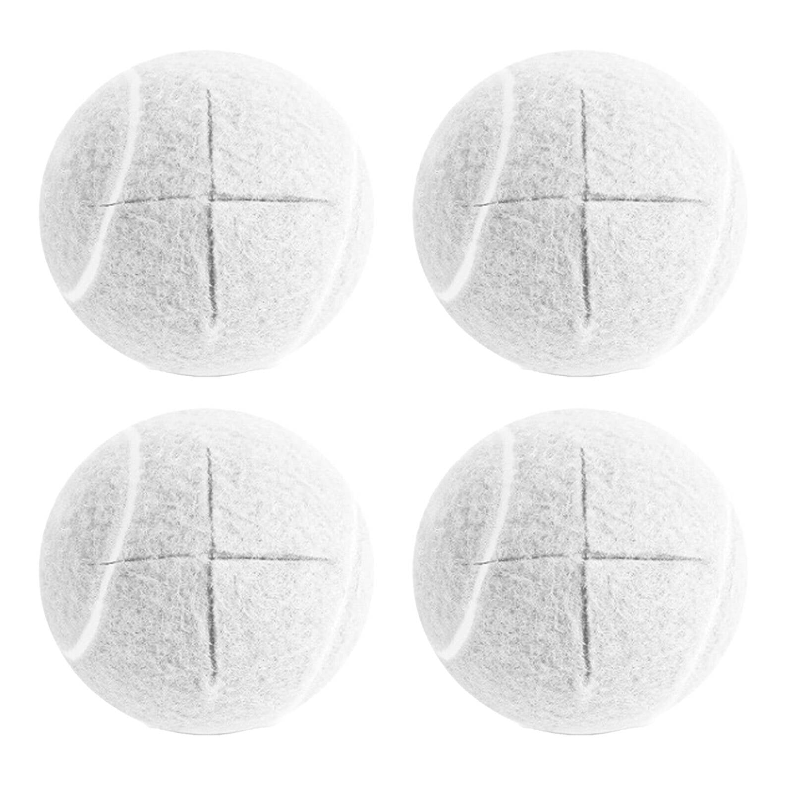 AUQ 4Pcs Tennis Balls for Walkers Pre-Cut Silent Design Reduces Noise ...