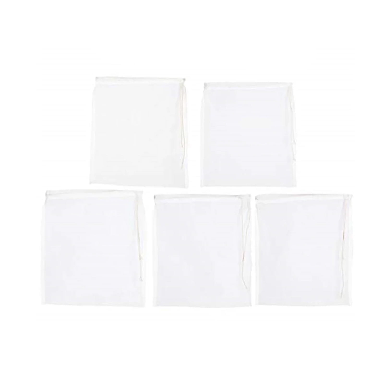 AUQ 5 Pcs Cheesecloth Bags for Straining,Reusable Cotton Filter Bags ...
