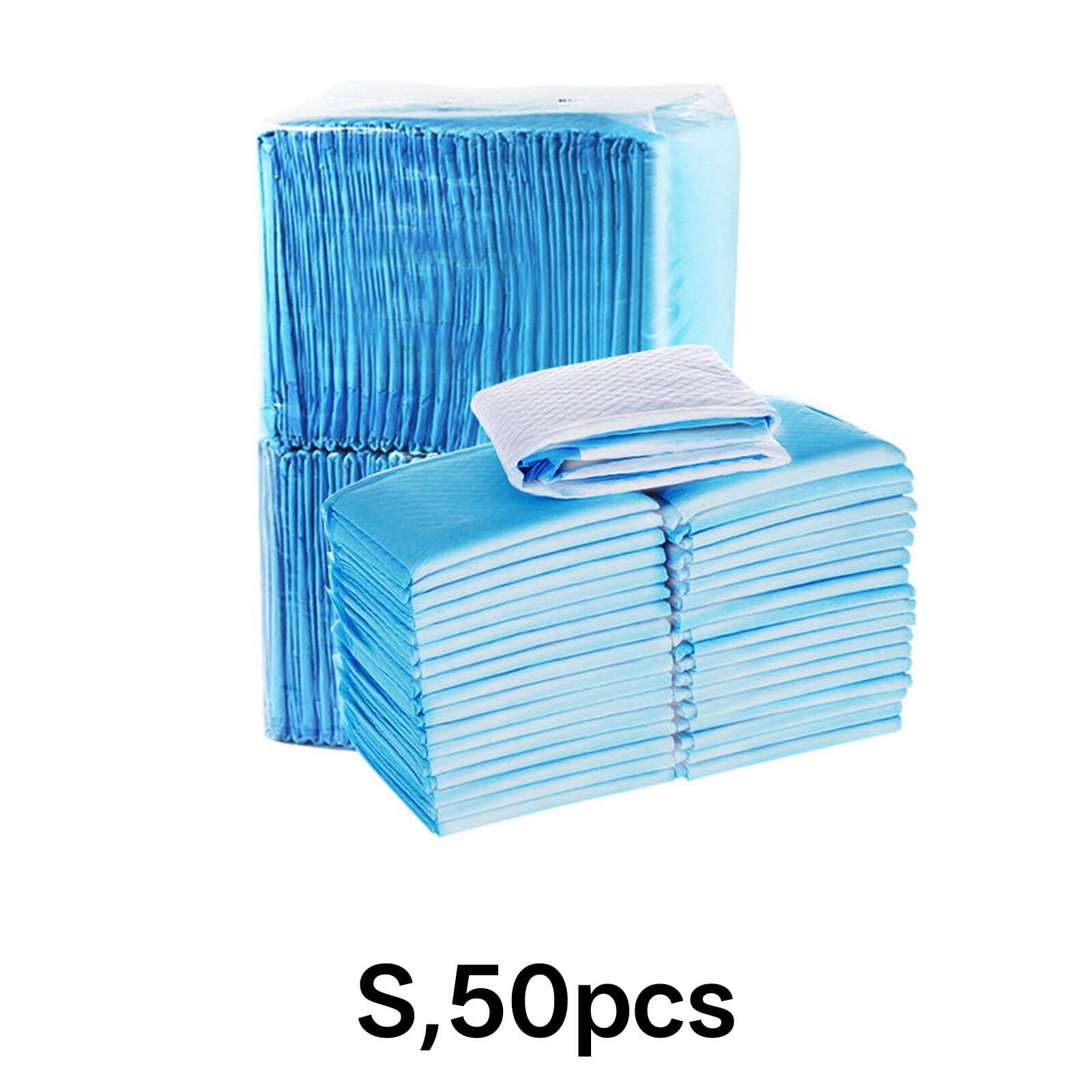 AUQ 50Pcs Puppy Pads,Thickened Absorbent Layer Puppy Essentials,Prevent ...