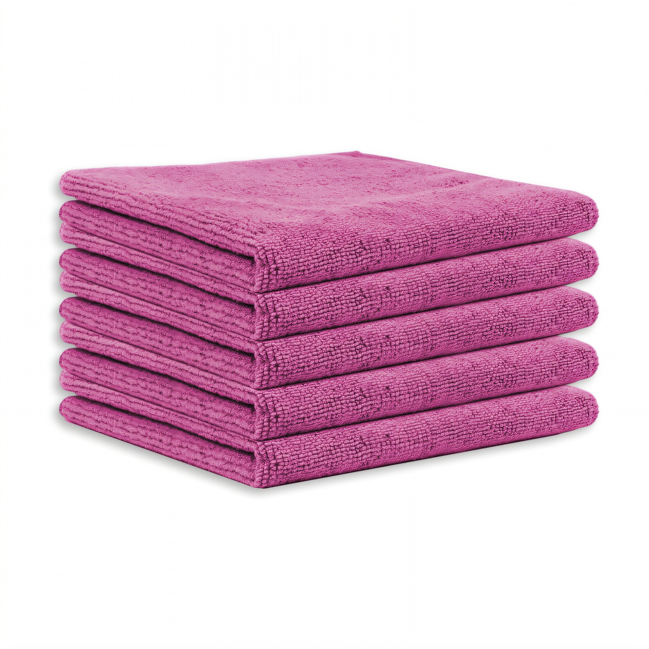 AUQ 5Pcs Cleaning Rags,Multiple Layers of Protection Microfiber Towels ...