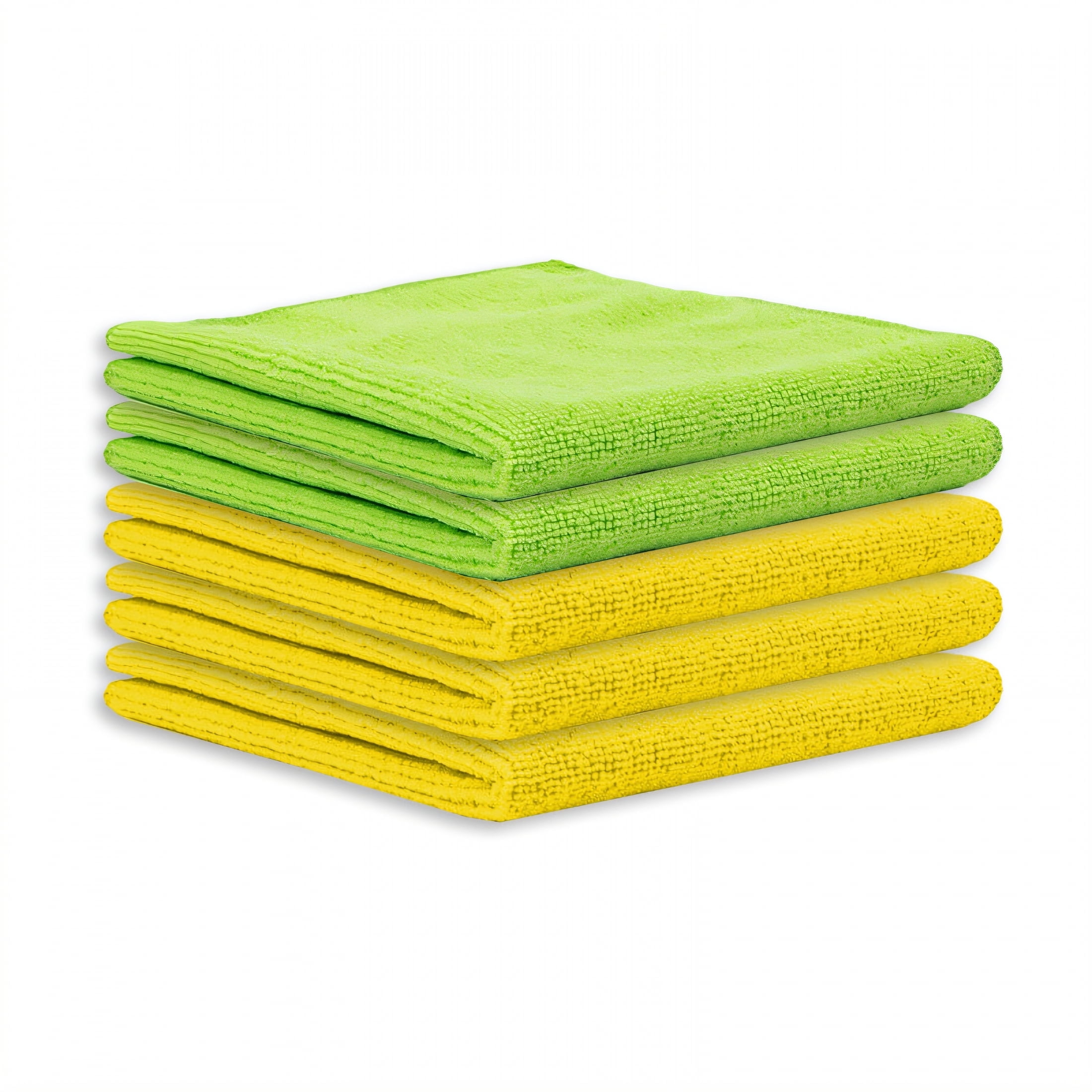 AUQ 5Pcs Cleaning Rags,Tough Fiber Structure Microfiber Towels,Quick ...