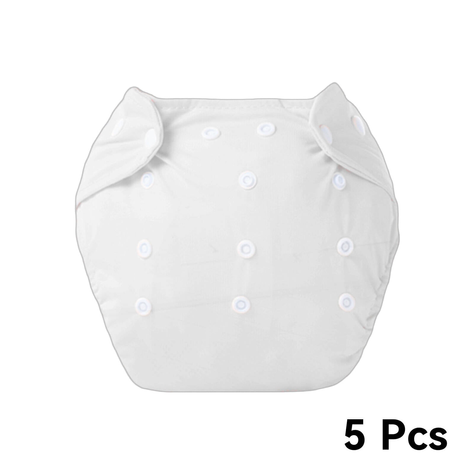 AUQ 5Pcs Cloth Diapers 9 Colors to Choose Cloth Diapers for Babies ...