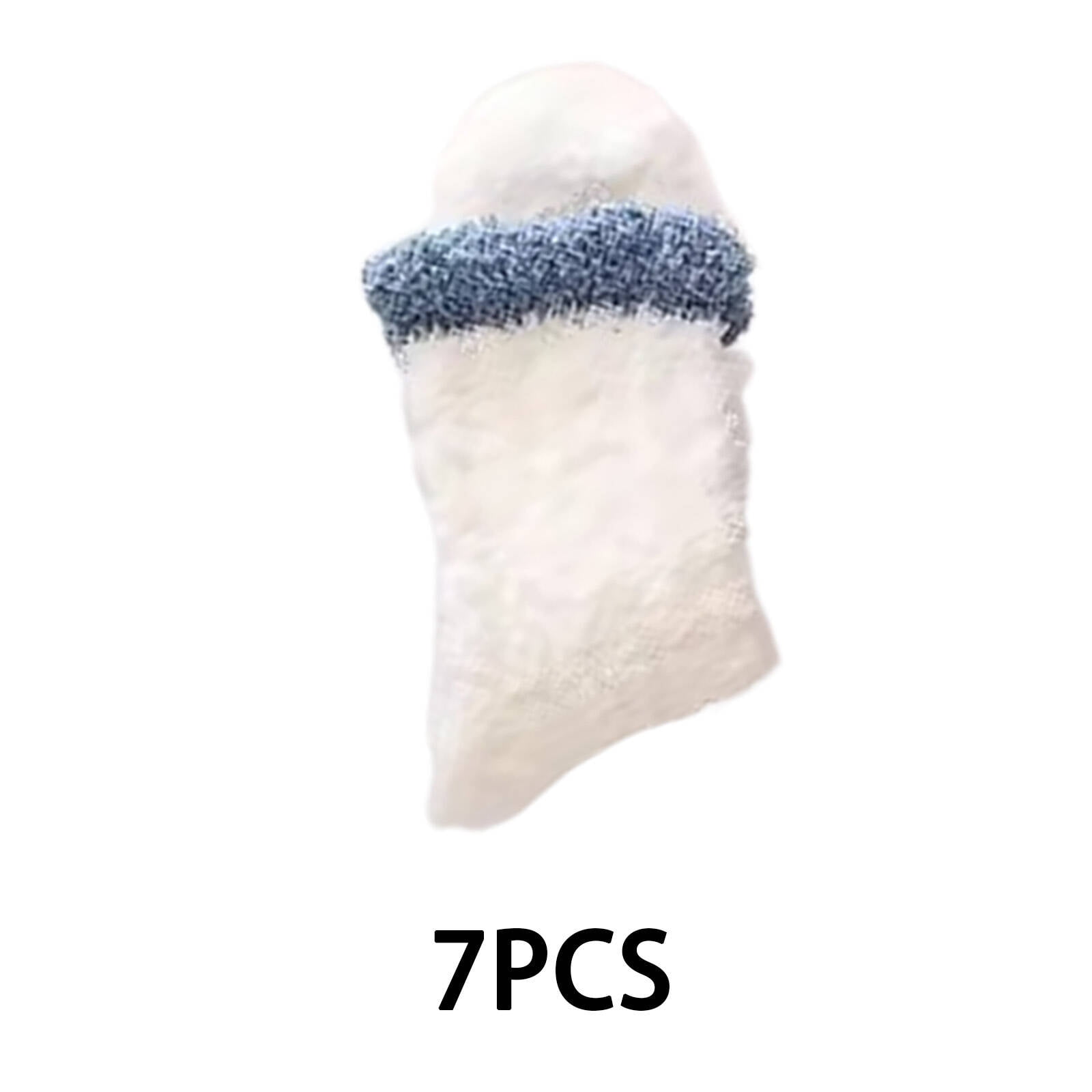 AUQ 7Pairs Socks Plush Breathable Fuzzy Socks,Insulated Snug Long Socks ...