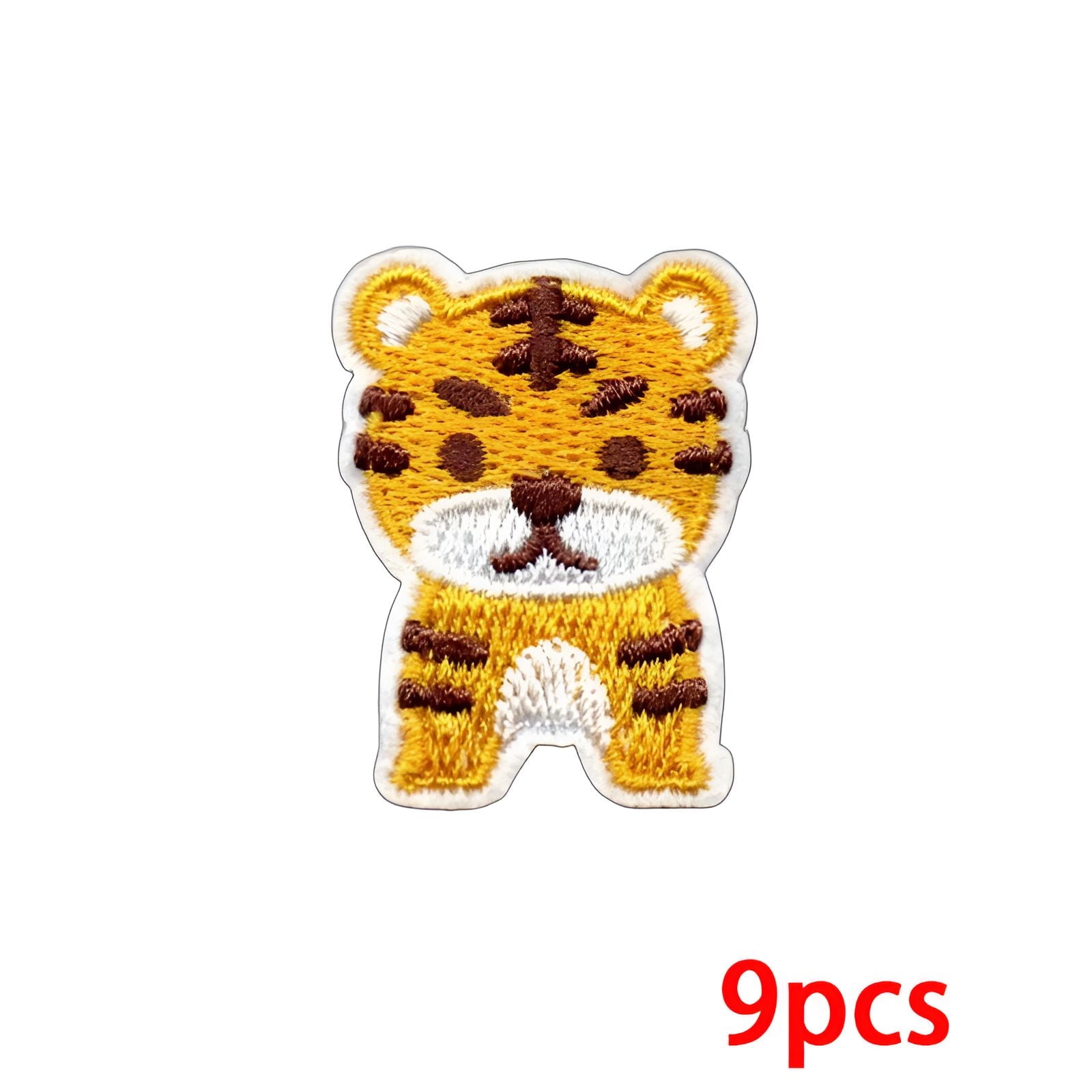 AUQ 9Pcs Iron on Patches,Jeans Applicable Animal Embroidery Decal ...