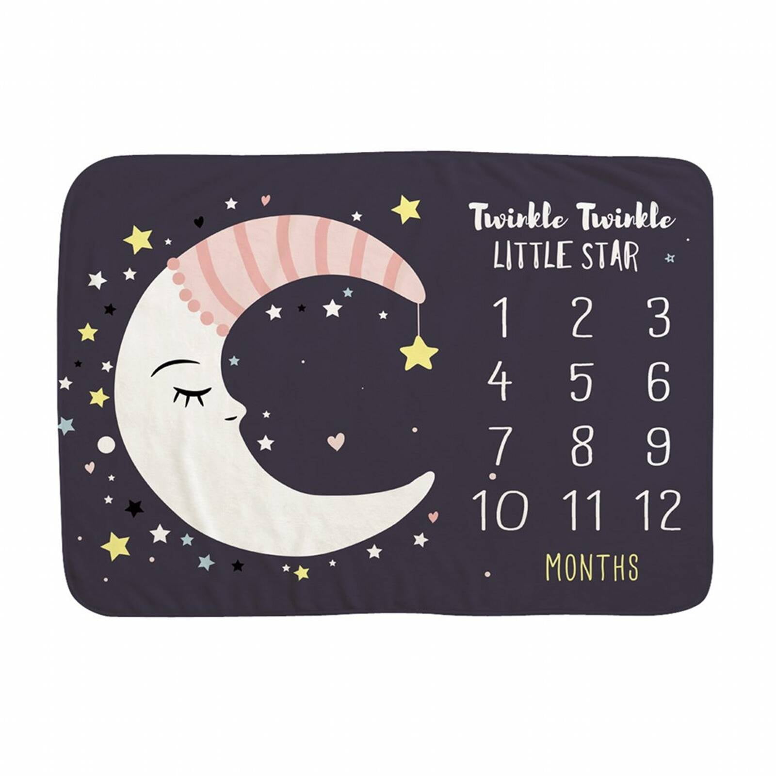 AUQ Baby Milestone Blanket,Cherished Moments & Milestones Preserved ...