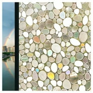 Stained Glass Window Film, Decorative Window Privacy Film for Bathroom ...