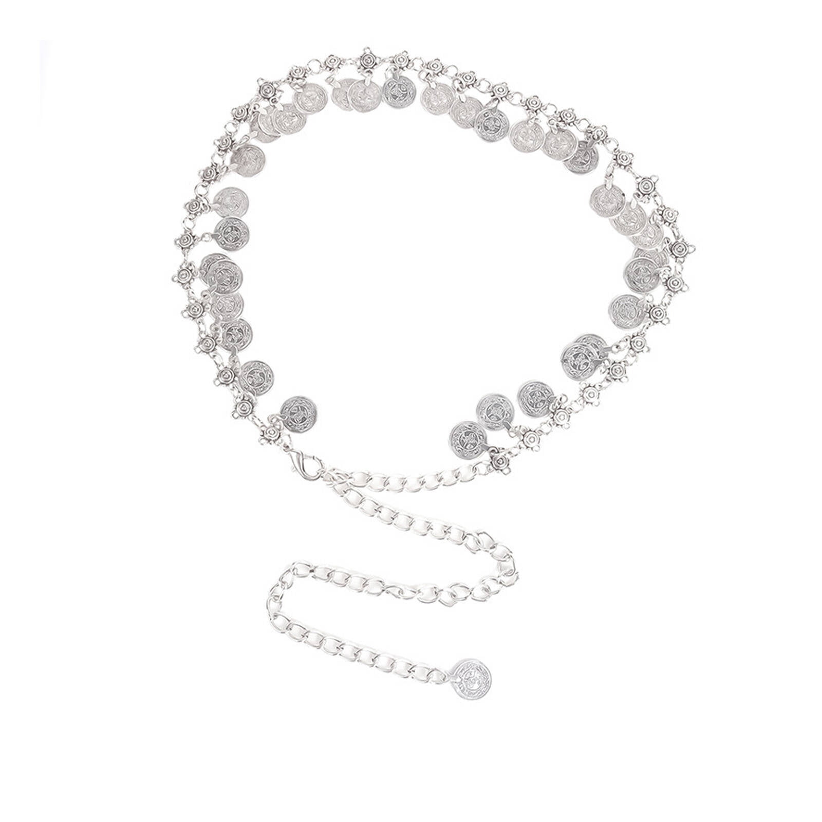 AUQ Belt,Exquisite Metal Chain Design Belts for Women,Versatile Styling ...