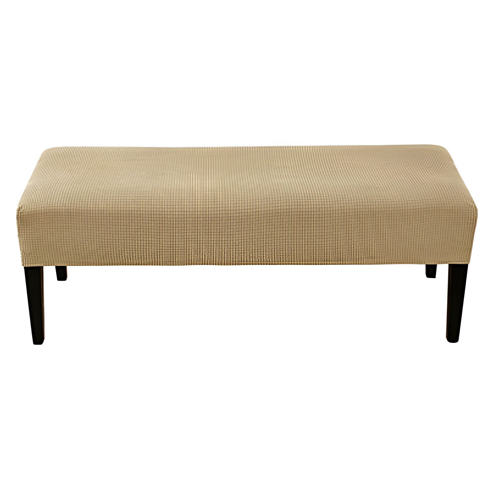 AUQ Bench Cover,Fine Texture Rectangle Footstool Cover,Unique Texture ...