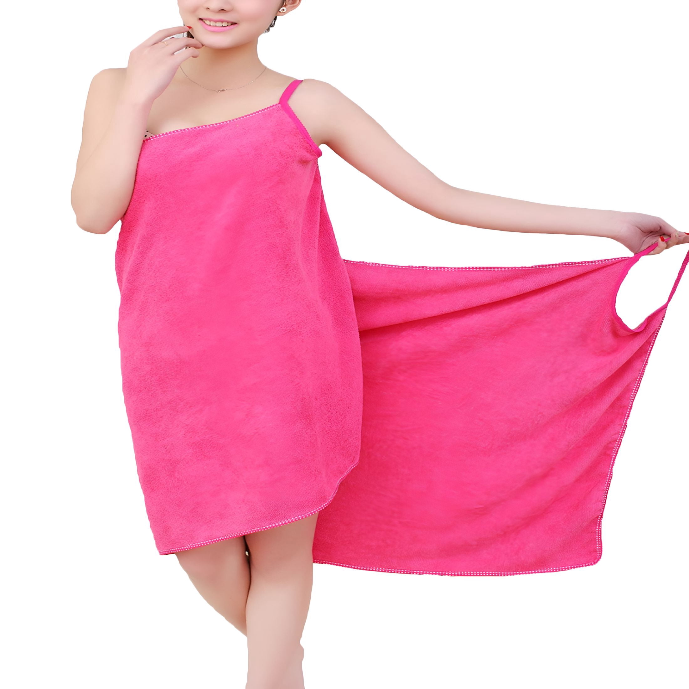 AUQ Body Towel Wrap Hair Towel Women Bath Towel Wrap Cover Up for ...