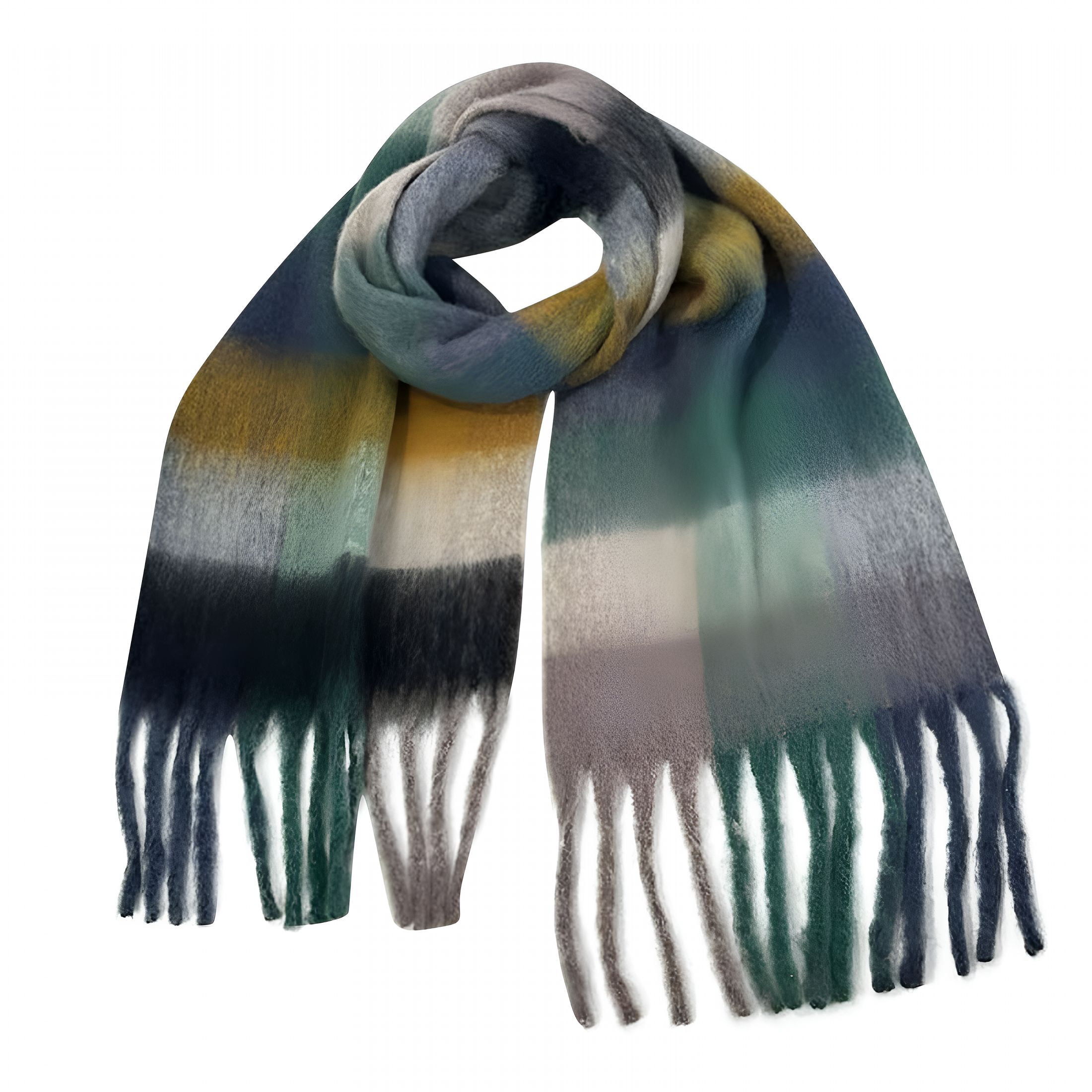 AUQ Brilliant Winter Scarf for Women Cold Weather Women'S Soft Fabric ...