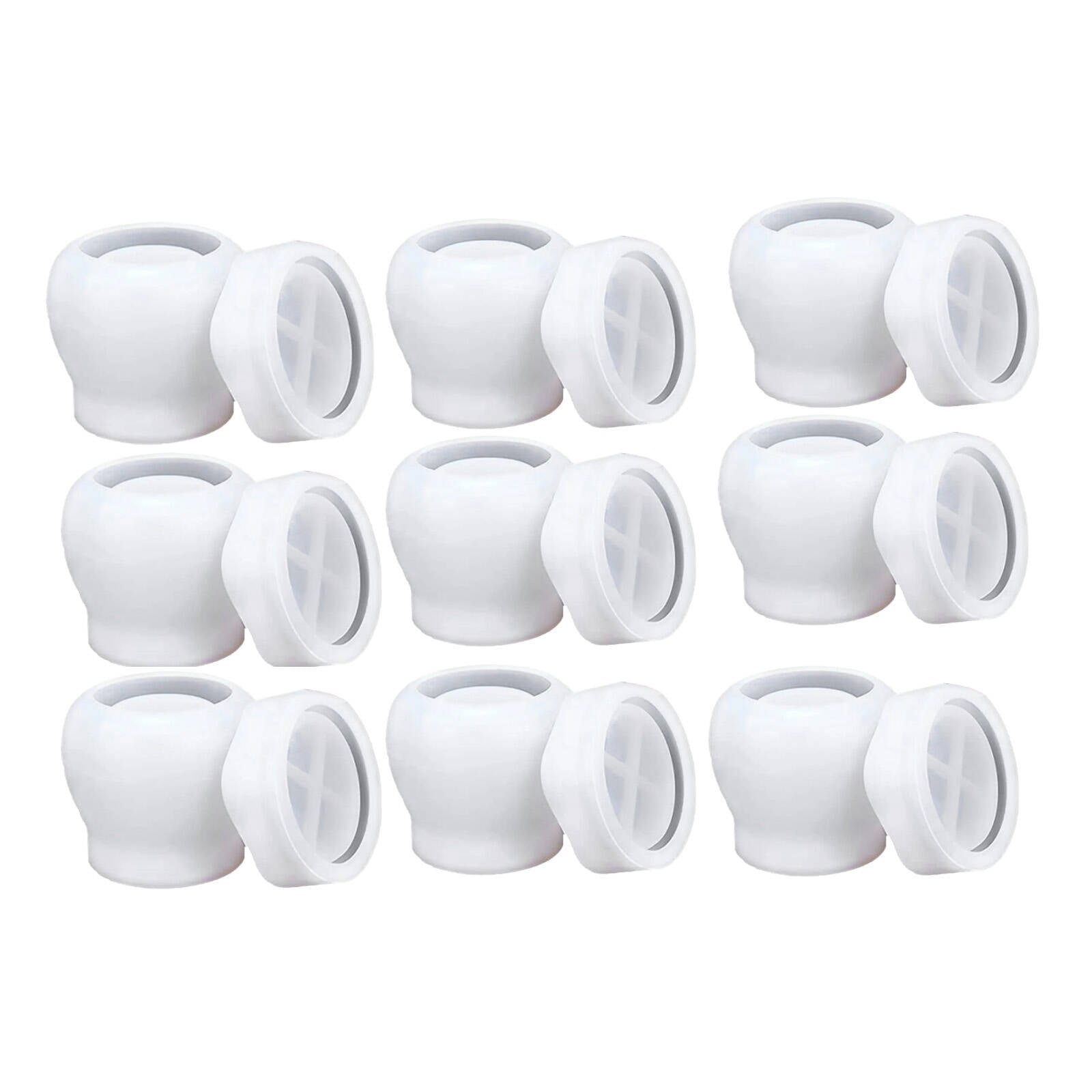 AUQ Candle Molds,Food-Grade Silicone,Dumpling Skin Plastic Egg Tart ...