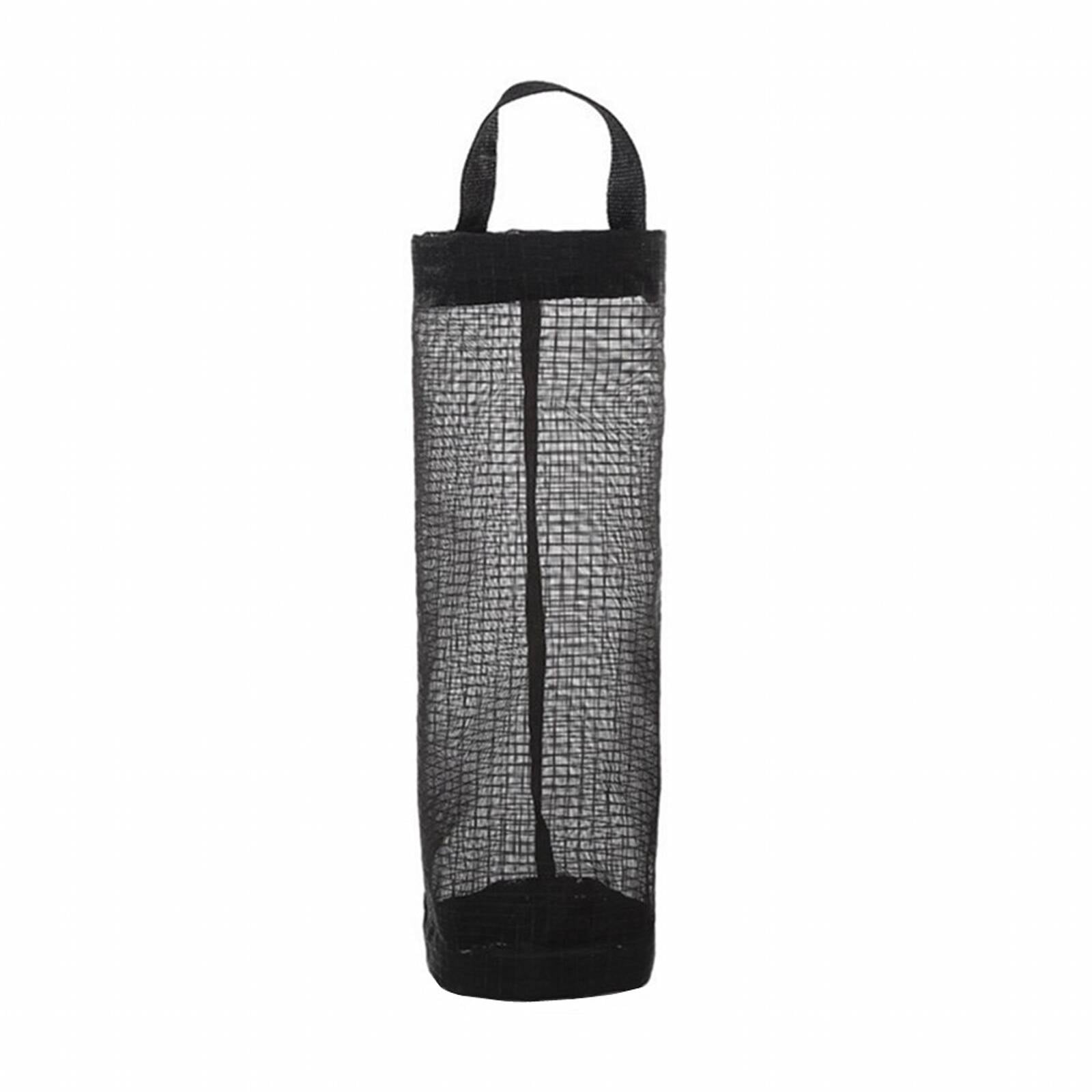 AUQ Carrier Bag Holder,Eco-Friendly Fabric Wall Mount Plastic Bag ...
