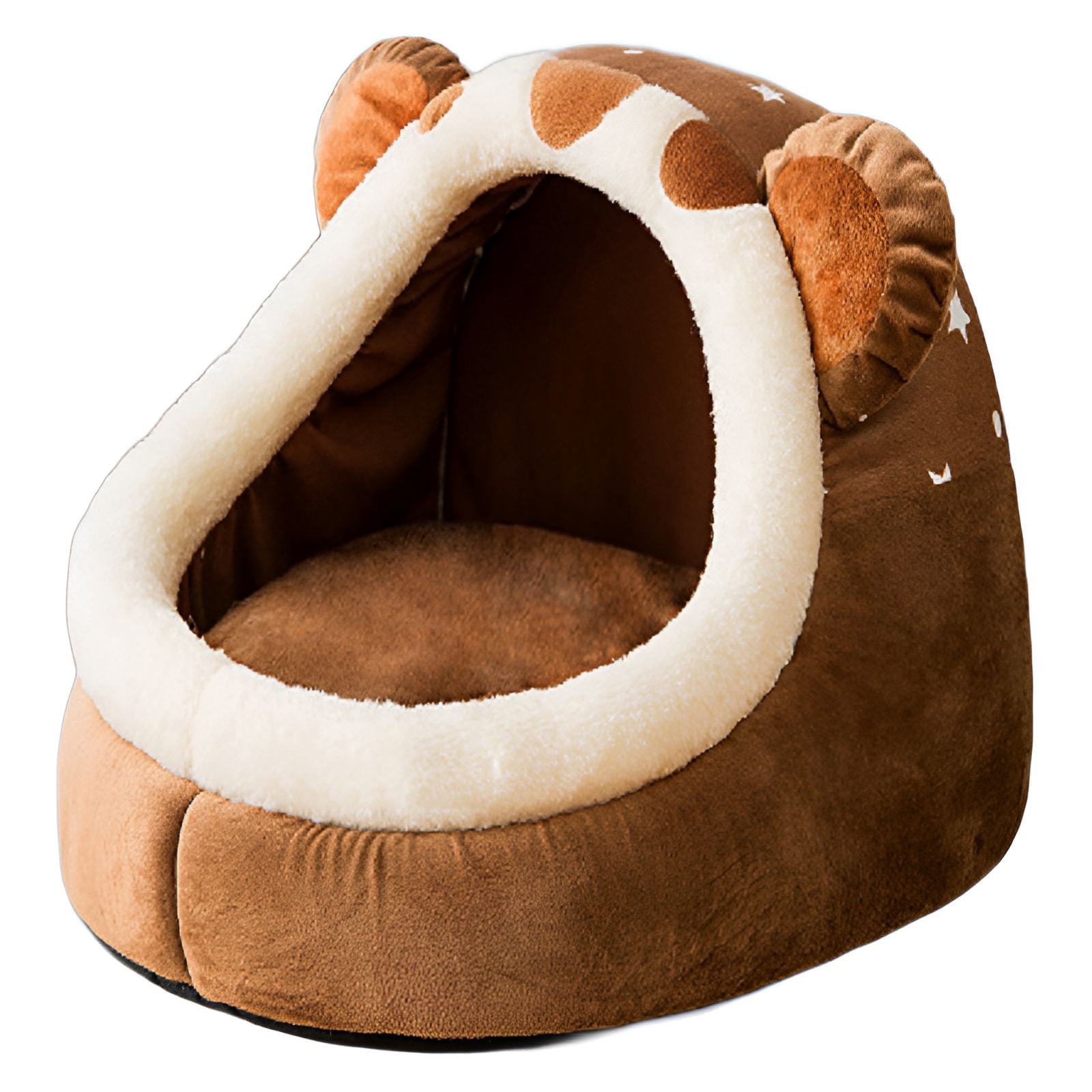 AUQ Cat Cave,13.78*13.78*10.24"Cat Cave Bed,Plush Small Cat Bed for All ...