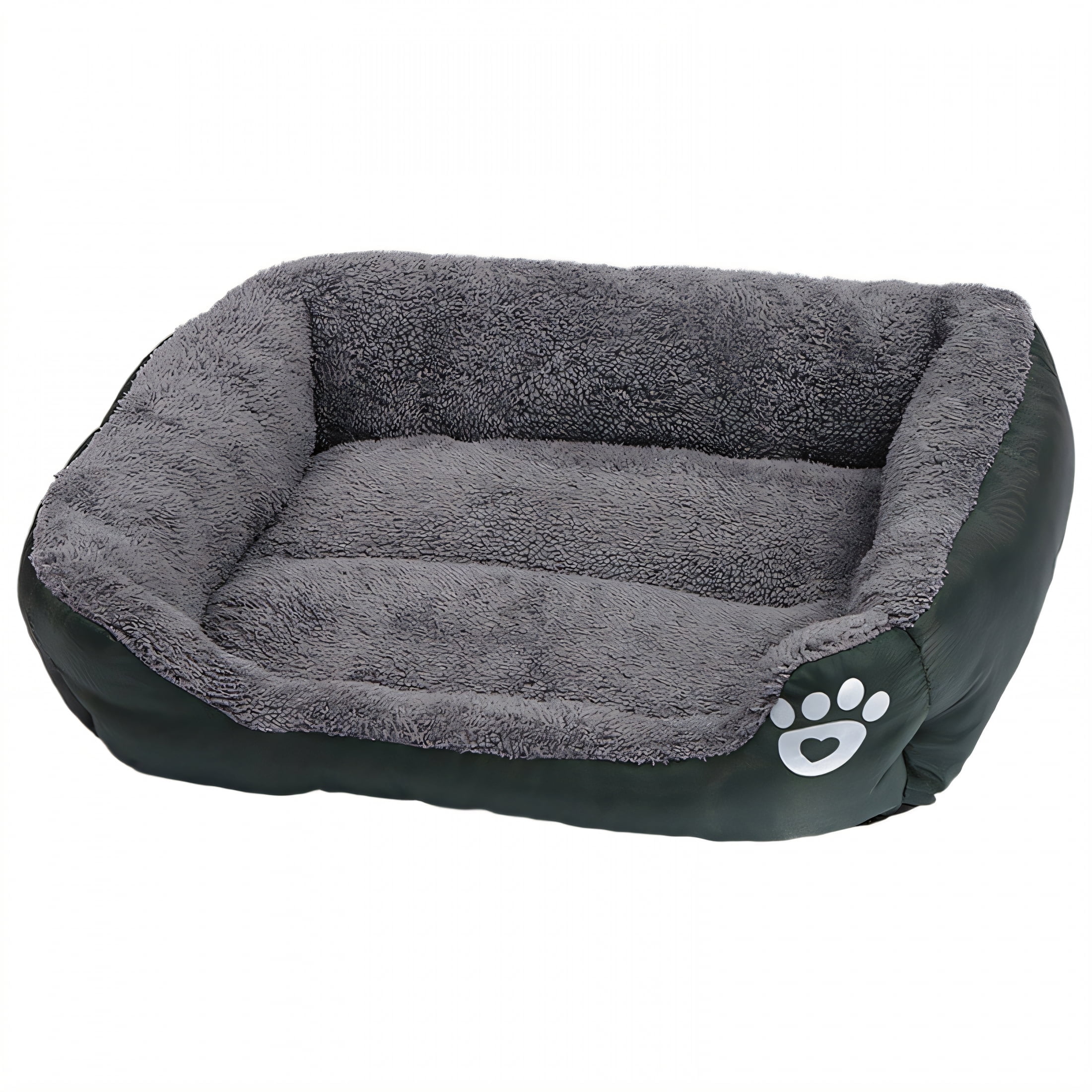 AUQ Cat Beds,Outdoor Dog Bed,Non-Slip Bottom Cat Couch,Dark Green,25.98 ...