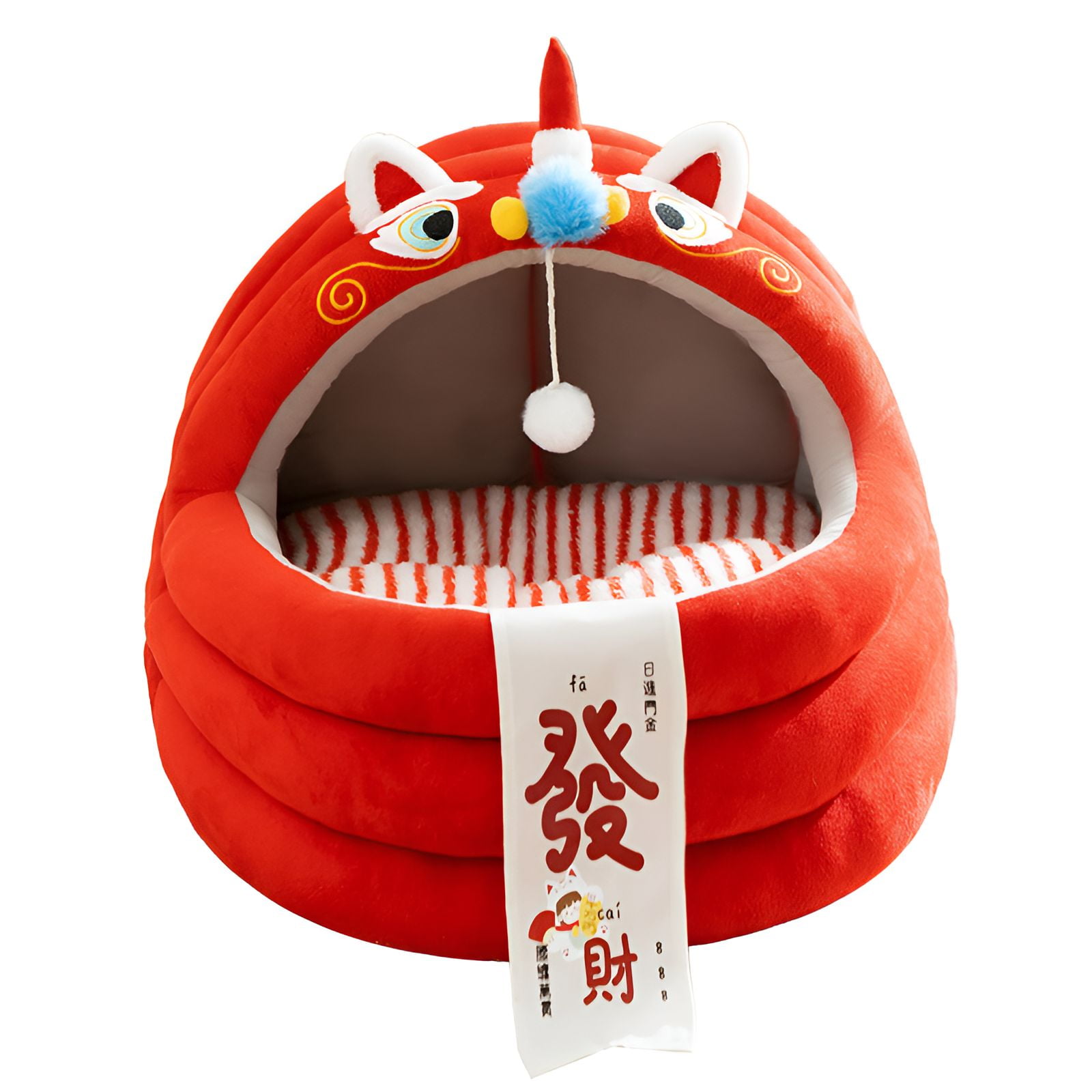 AUQ Cat Cave,21.65*15.75*7.87"Outdoor Cat Bed,Plush Cat Beds for Indoor ...