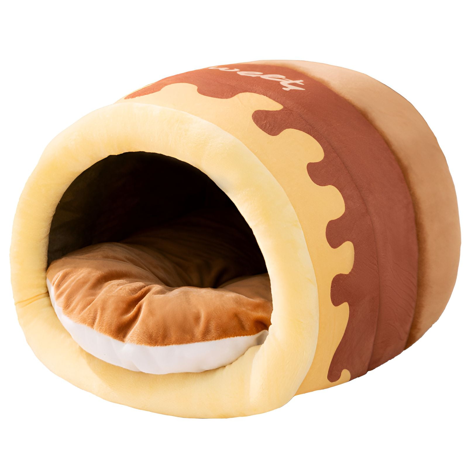 AUQ Cat Cave,29.53*21.65*7.87"Cat Bed Cave,Plush Cat Beds for All Cats ...