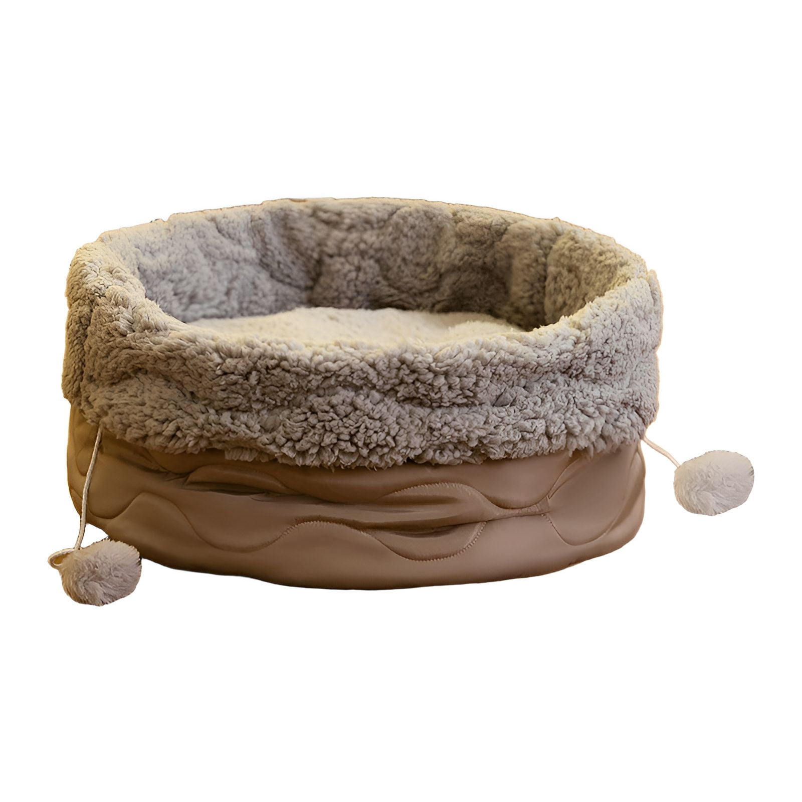 AUQ Cat Bed,17.72*15.75*12.99"Cat Beds & Furniture,Plush Cat Beds for ...