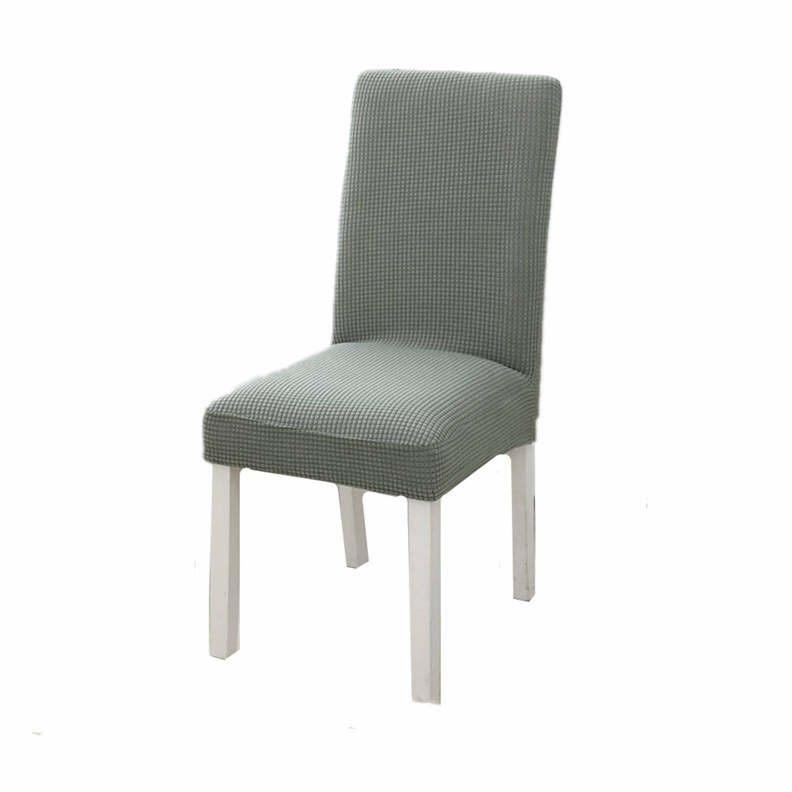 AUQ Chair Seat Covers,Machine-Washable Chair Covers for Dining,Dust ...