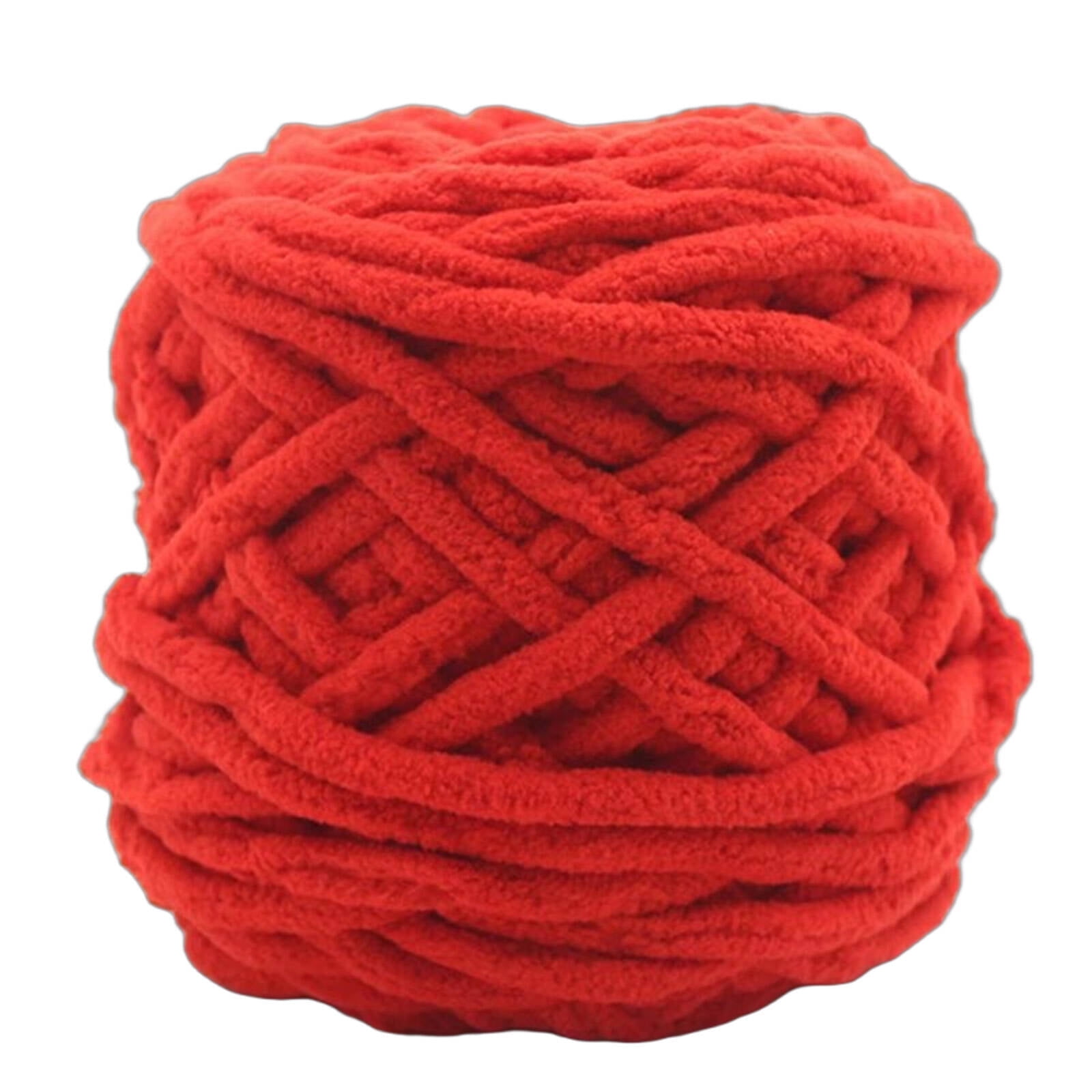 AUQ Chenille Yarn Versatile Applications Fluffy Yarn Wide Color ...