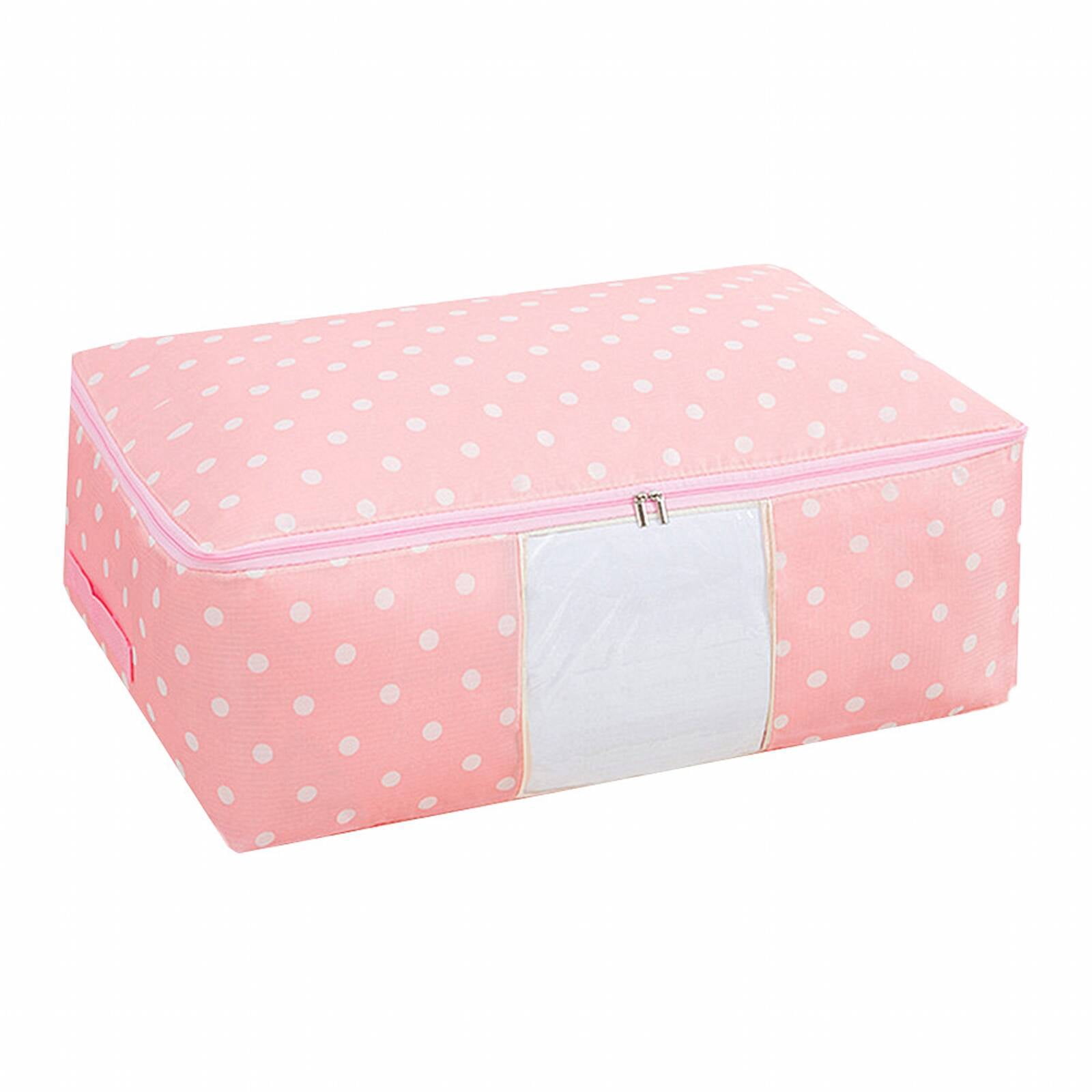 AUQ Closet Storage Bins,Oxford Fabric Material Zippered Storage Bags ...