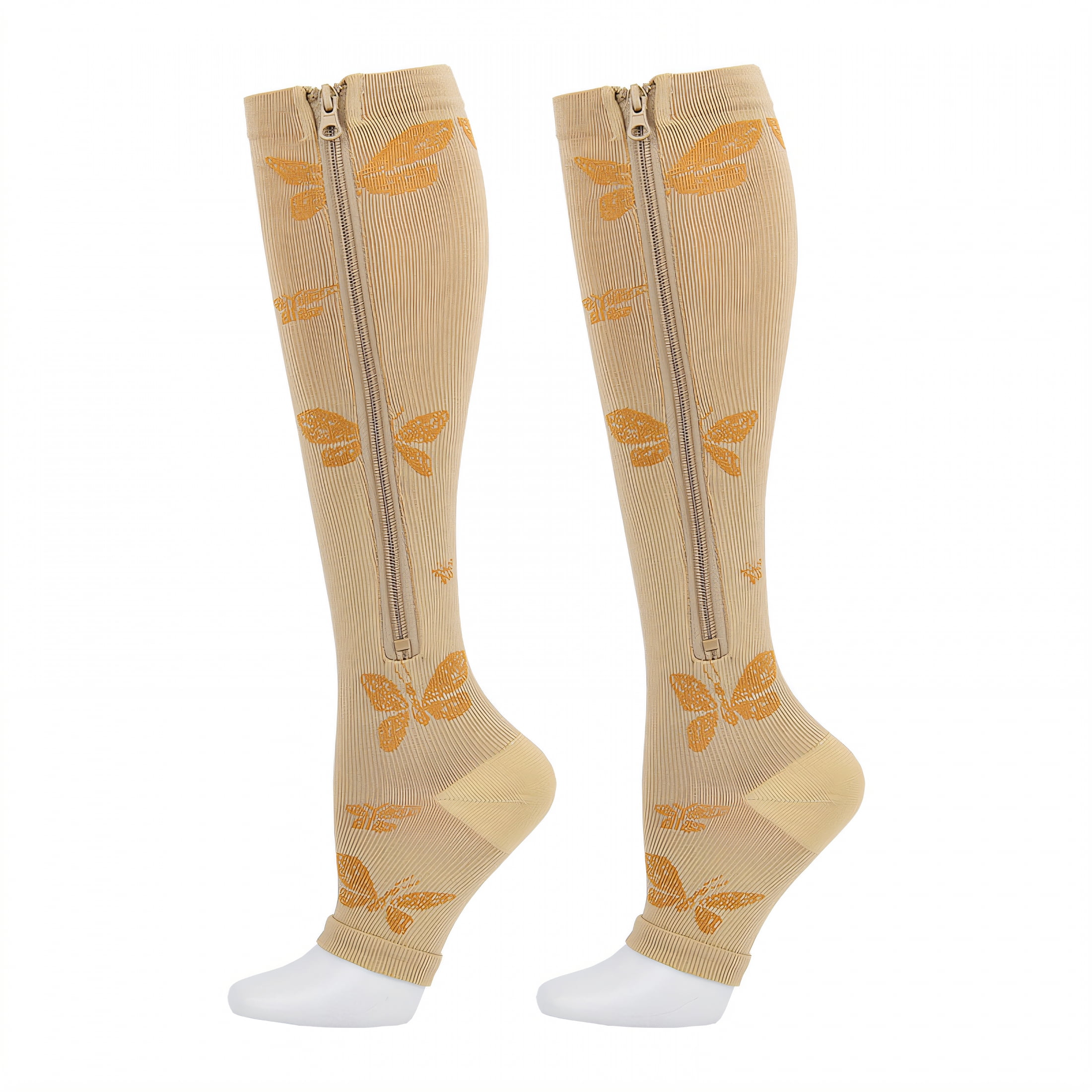 AUQ Compression Socks,Breathable Elastic Fabric Compression Socks Men ...