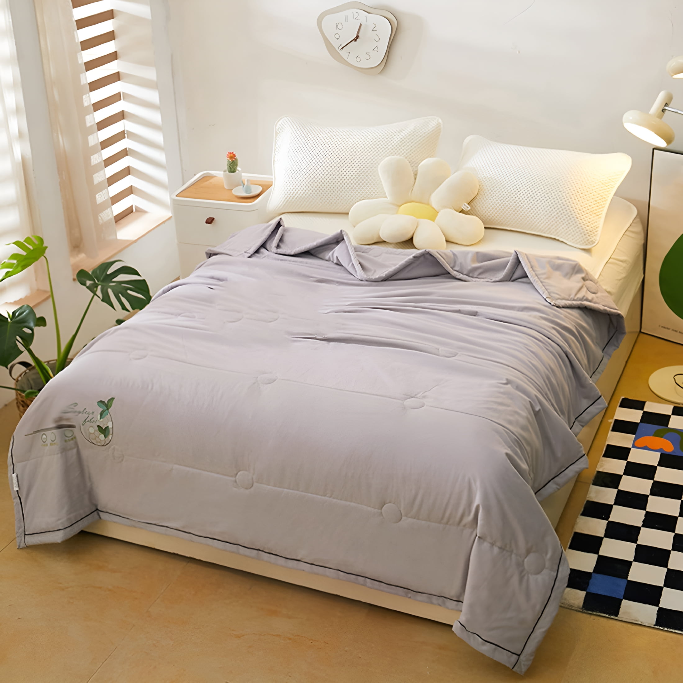 AUQ Cooling Blanket for Hot Sleepers,Double Side Summer Throw for Night ...