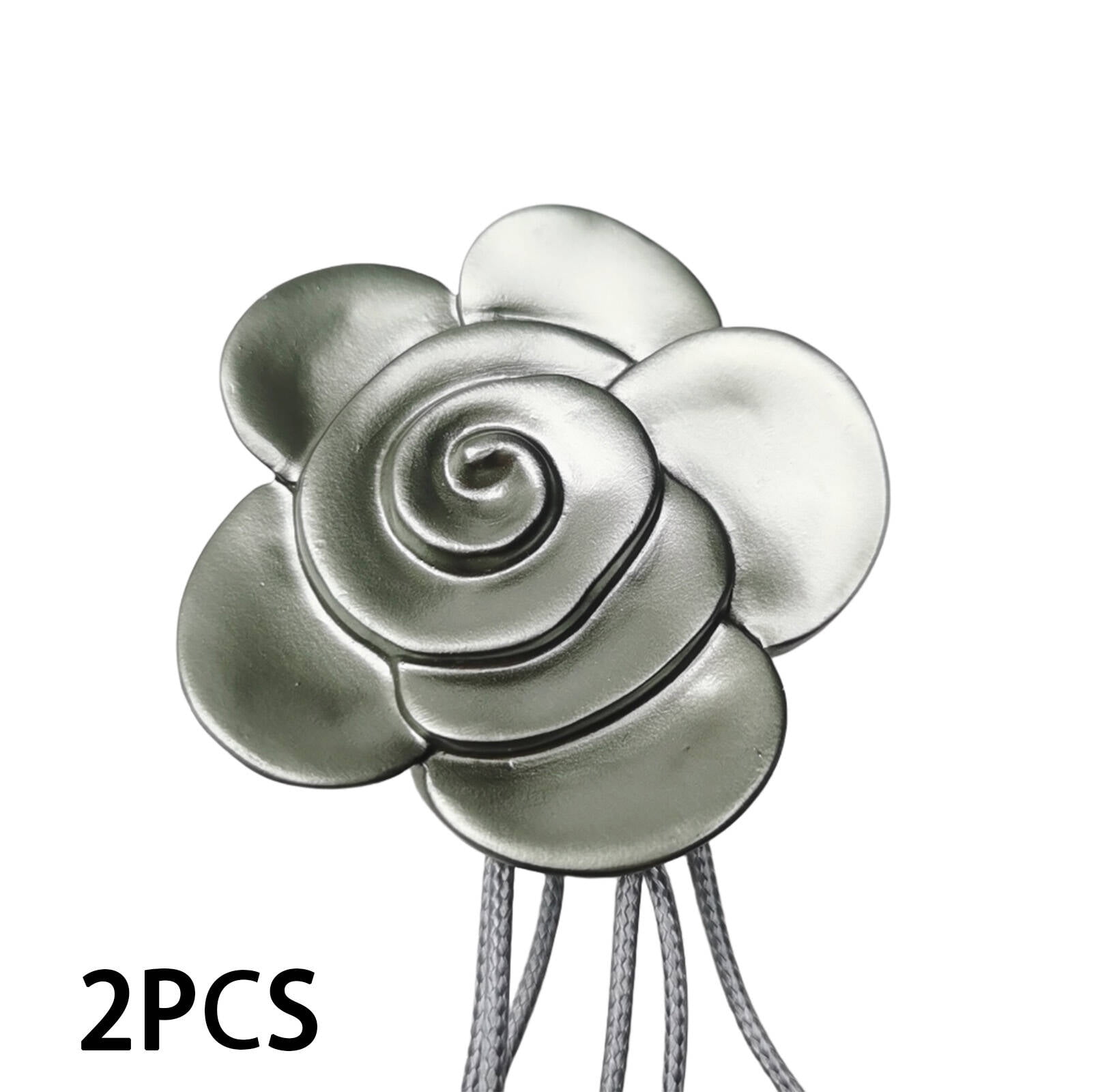 AUQ Curtain Tiebacks,Easy-to-Install Curtain Holders for Wall ...