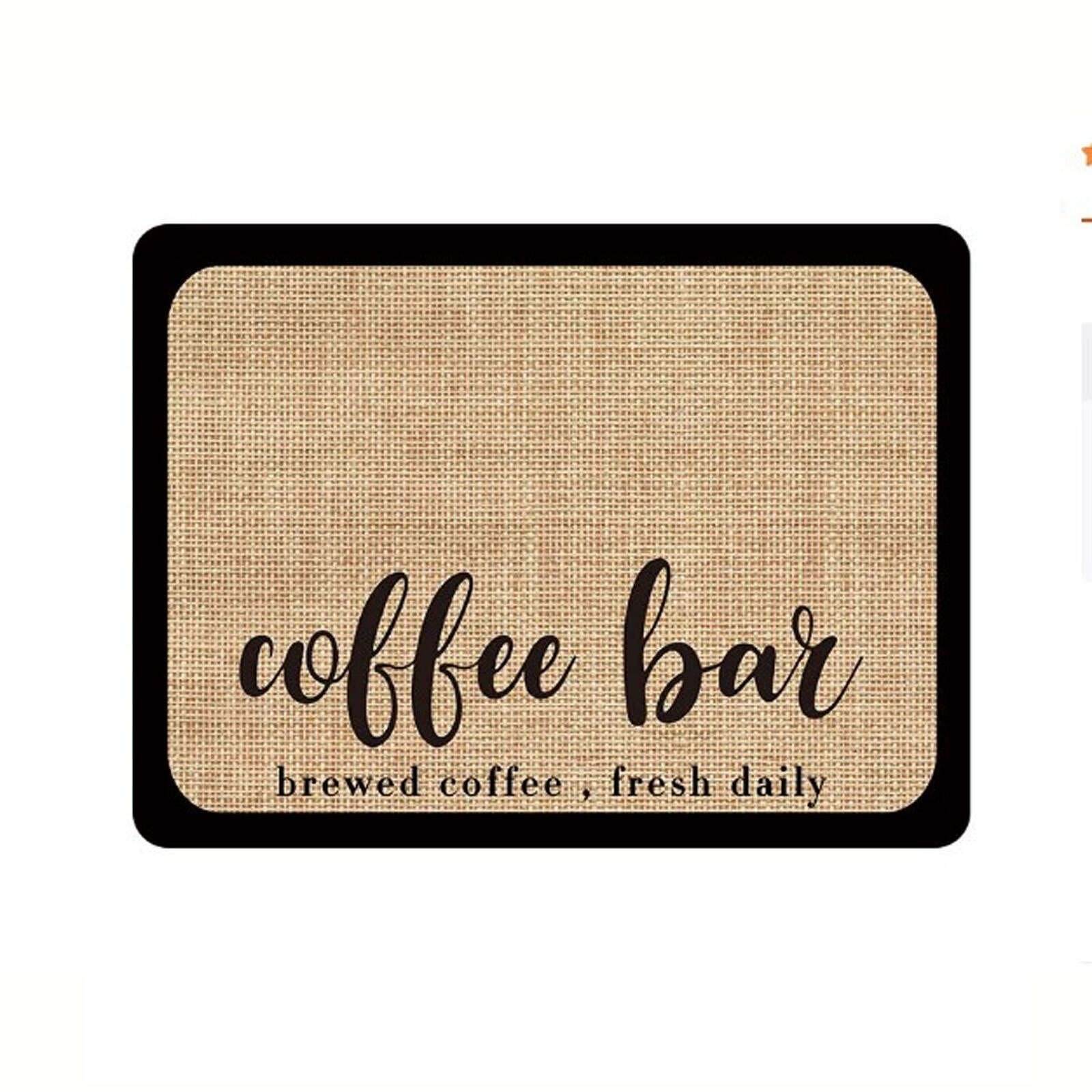 AUQ Dish Drying Mat Easy to Store Table Mats Fresh Design Coffee Mat ...