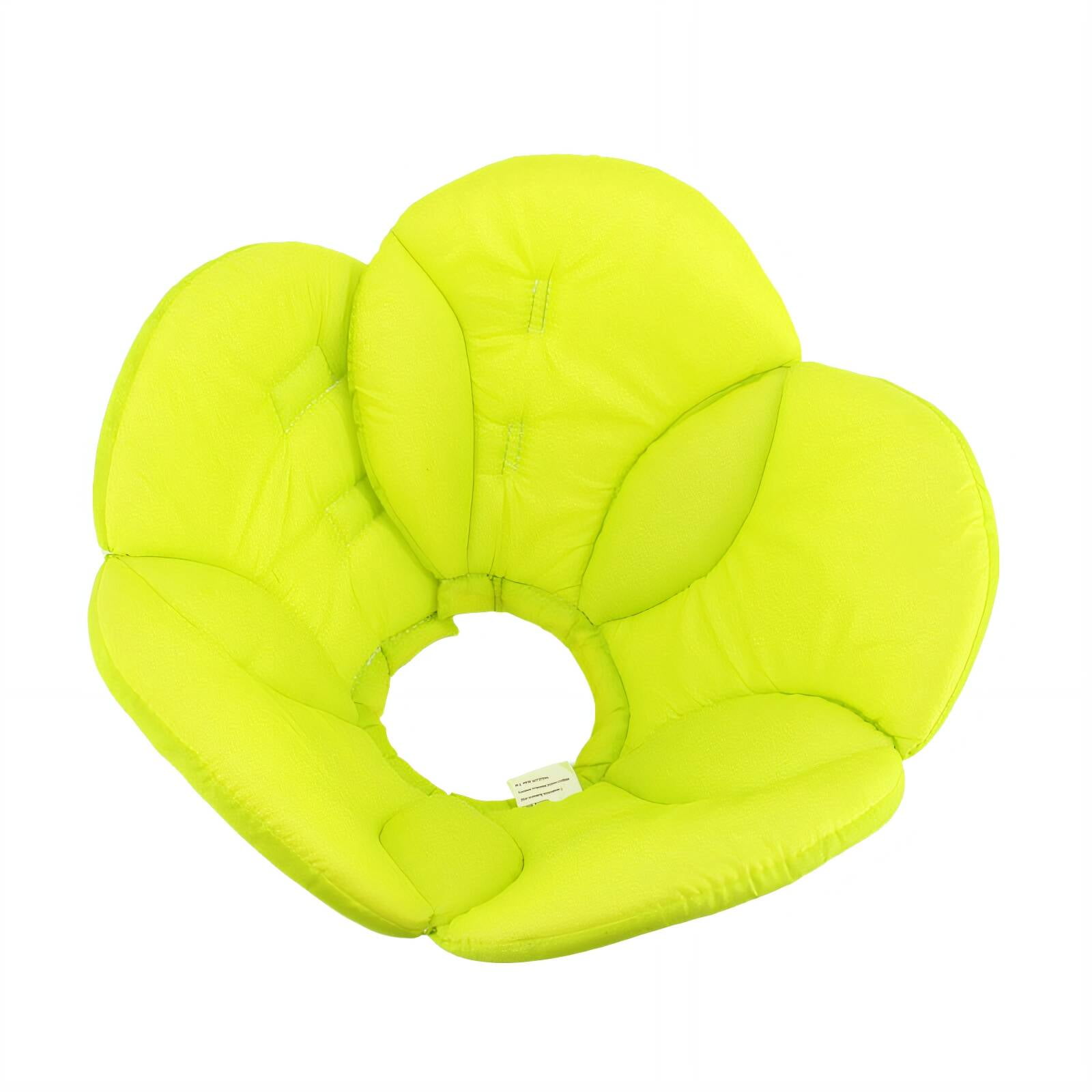 AUQ Dog Cone,Cute Shape Soft Cone for Dogs,Hook-And-Loop Velcro Calming Collar for Dogs,Green,M ...