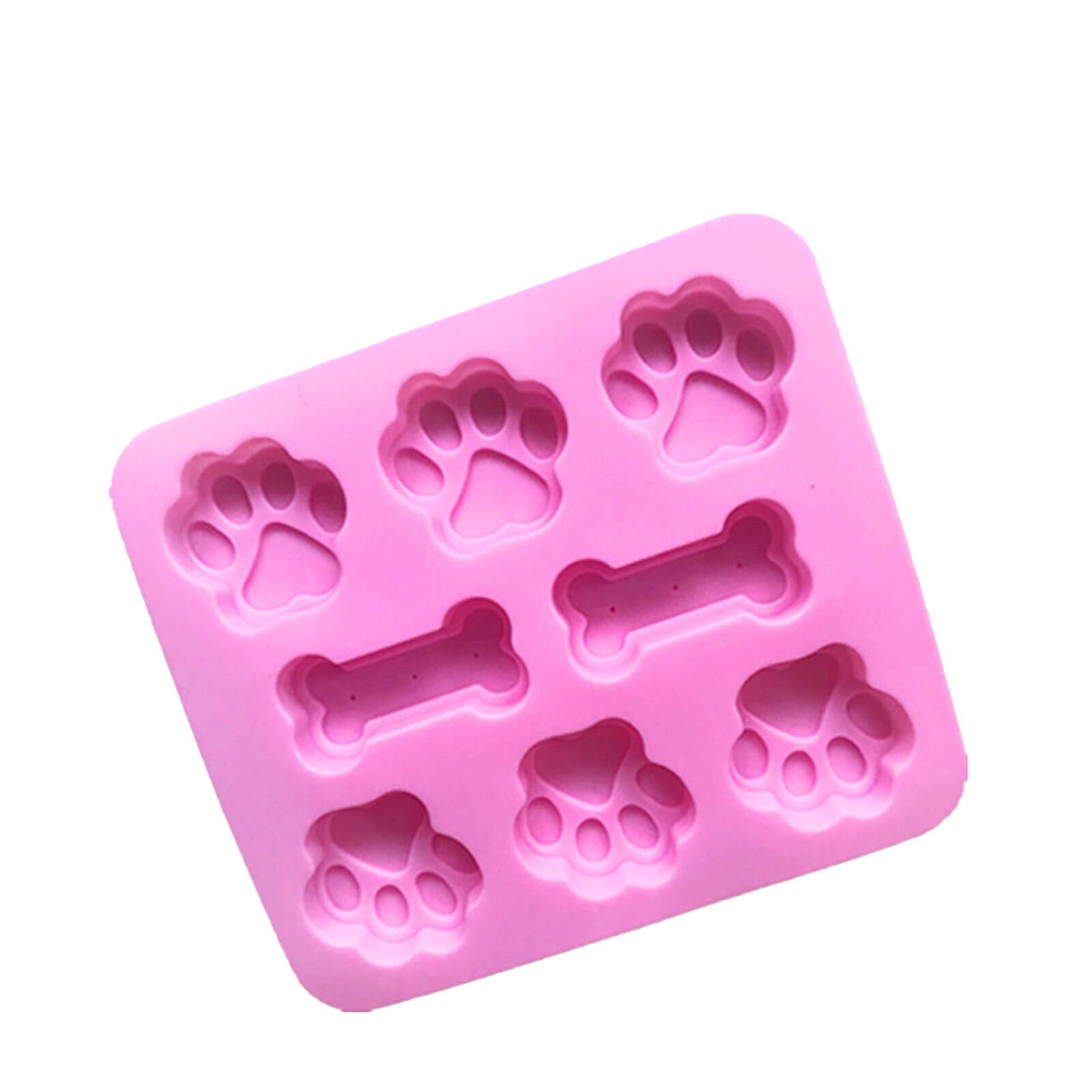 AUQ Dog Treat Molds,Rectangular Chocolate,Ice Cube Tray Commercial High ...
