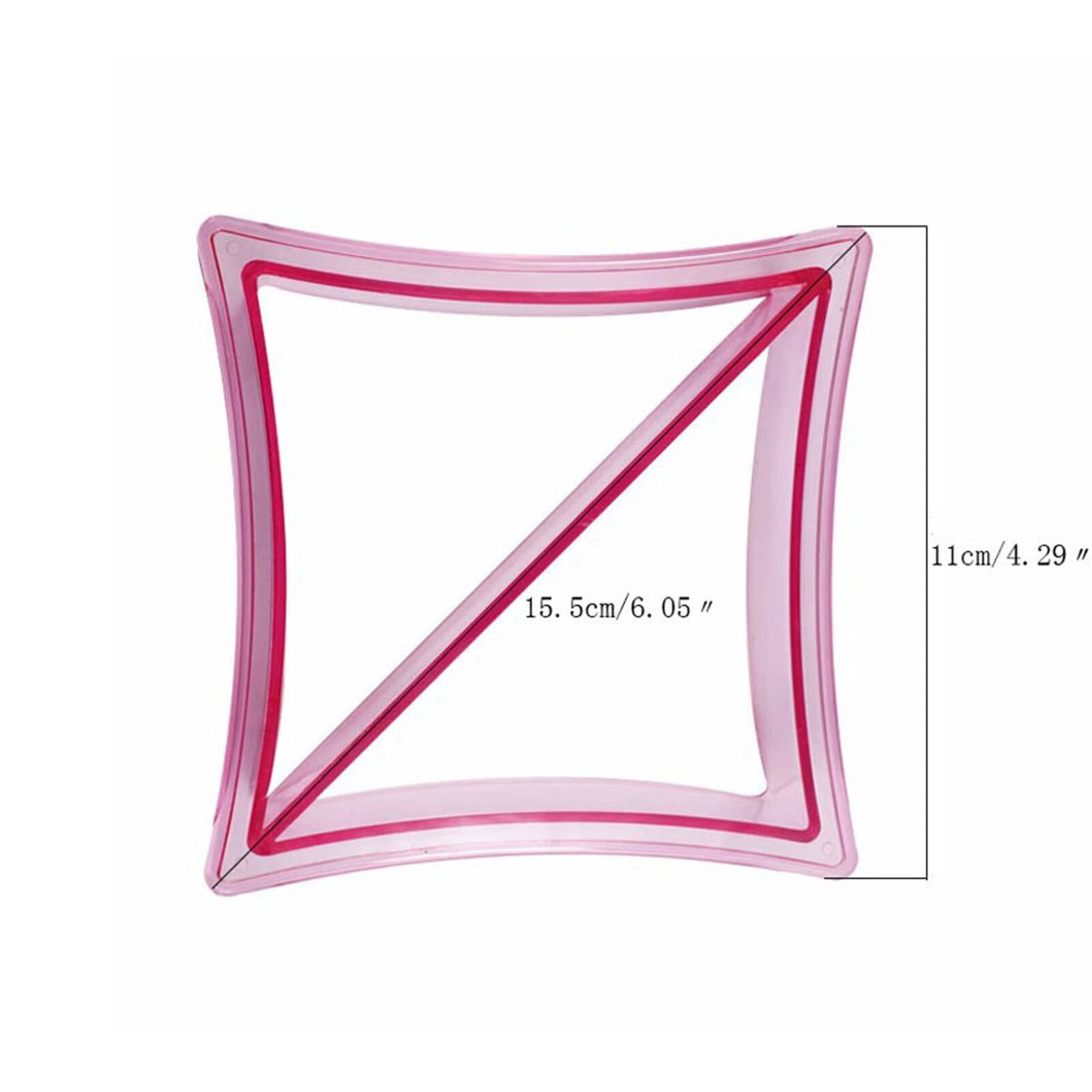 AUQ Donut Cutter,Rectangular Chocolate,Donut Mold High-Temperature Resistant Cookie Baking ...