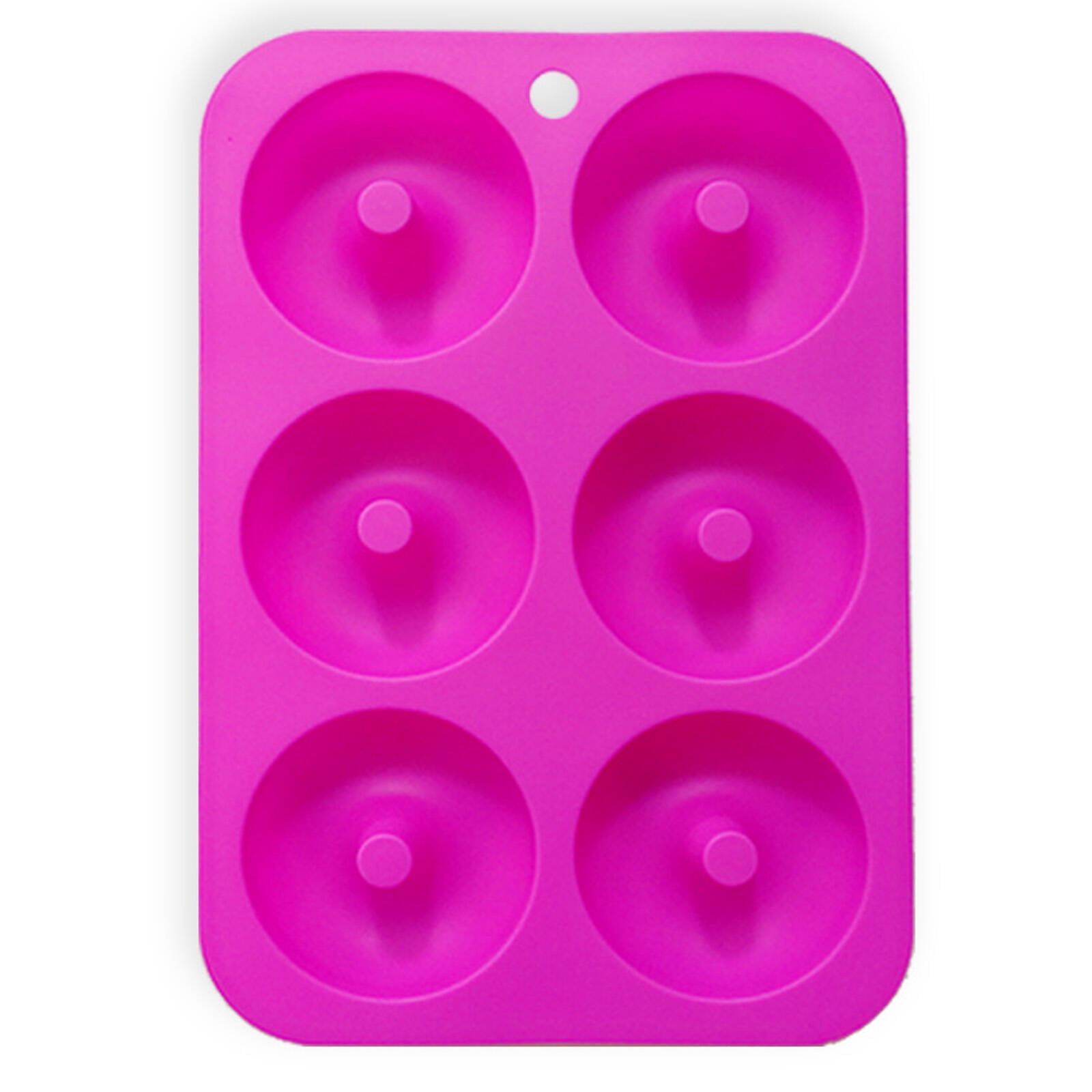 AUQ Donut Pan,Rectangular Chocolate,Silicone Cake Ice Cream Bowl with ...