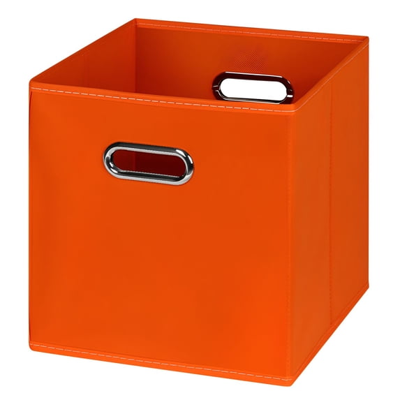AUQ Fabric Storage Bins,13 inch Cube Storage Bins,Non-Woven Fabrics ...