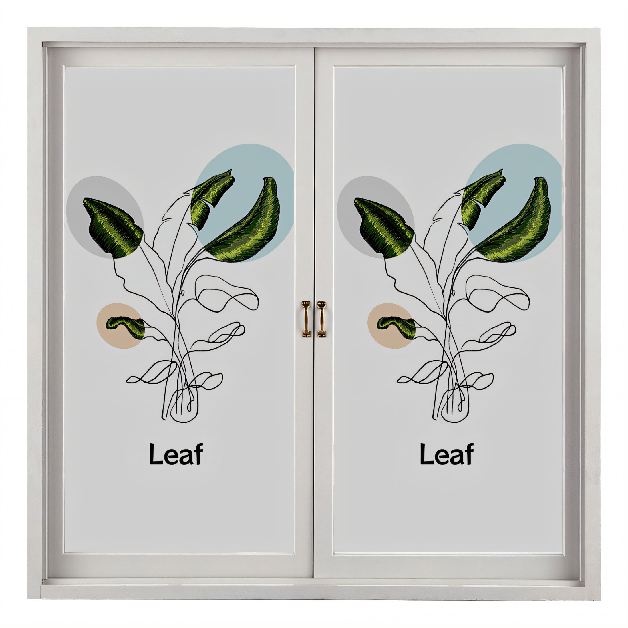 AUQ Frosted Glass Window Film,Fresh Blocks Window Frosting Film,Visual ...