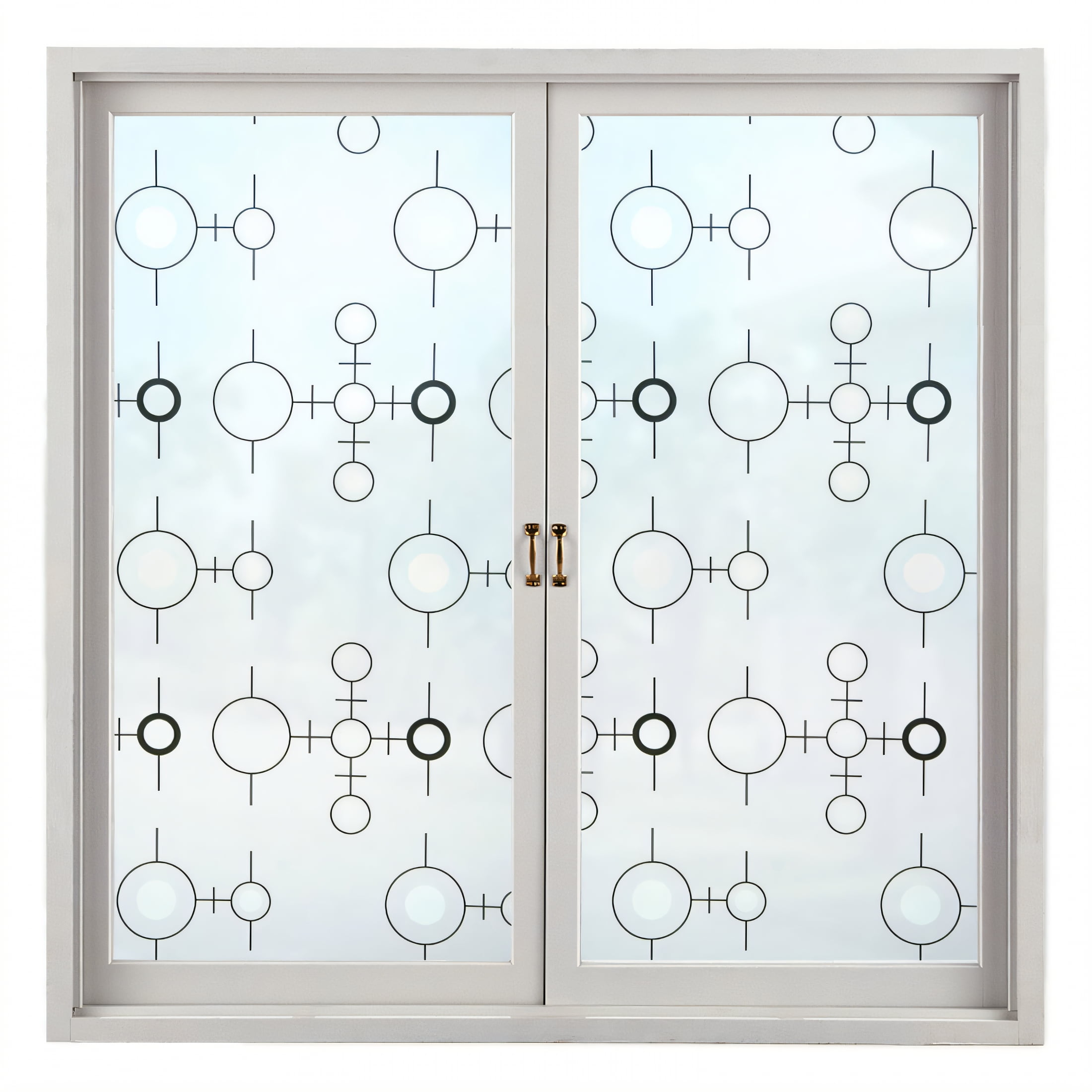 AUQ Frosted Glass Window Film,Mild Glow Appearance Frosted Window Film ...